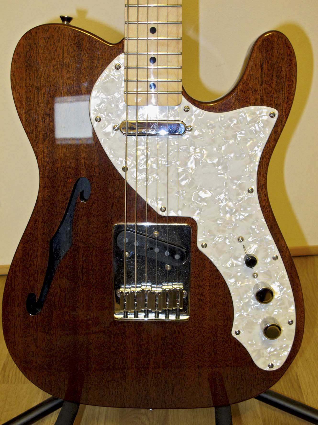 Thinline Telecaster Squier Classic Vibe 70s - Natural Finish Electric ...