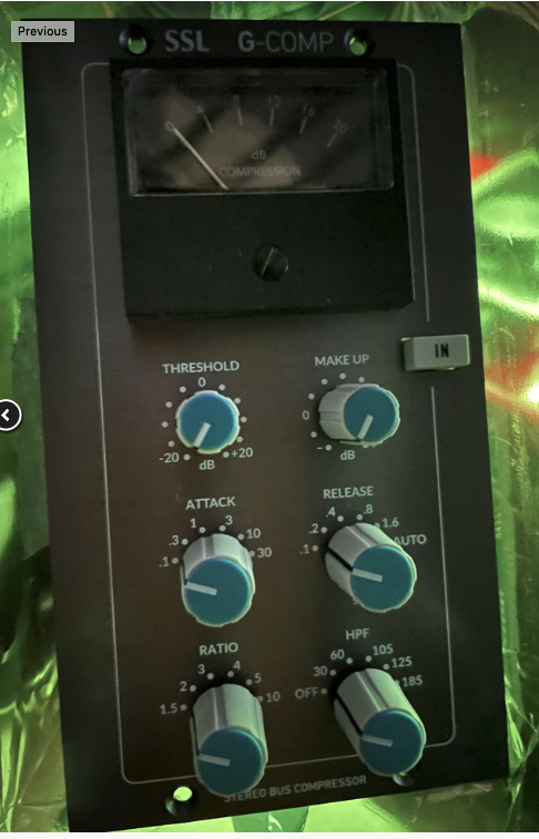 Bus Compressor MKII - SSL Bus Compressor MKII - Audiofanzine