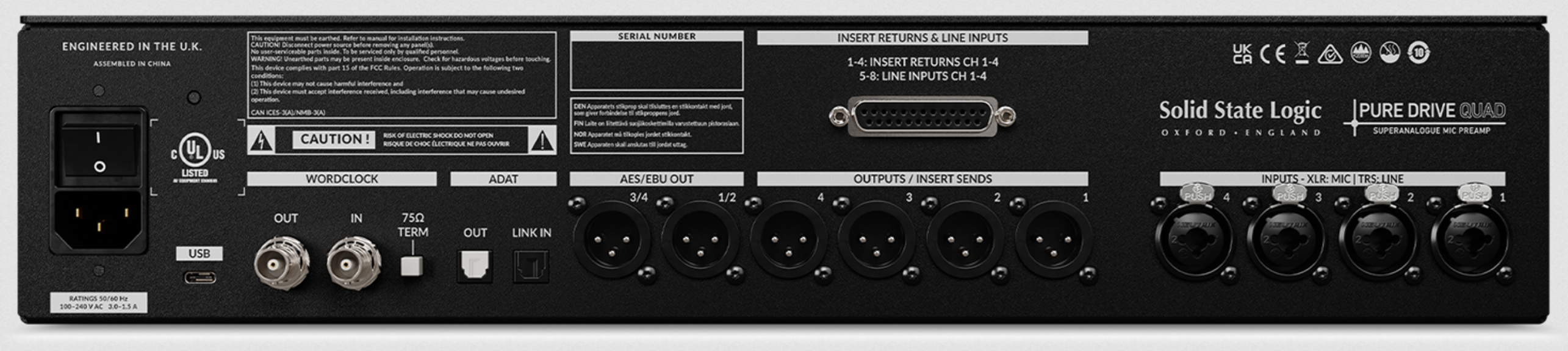 Pure Drive Quad - SSL Pure Drive Quad - Audiofanzine