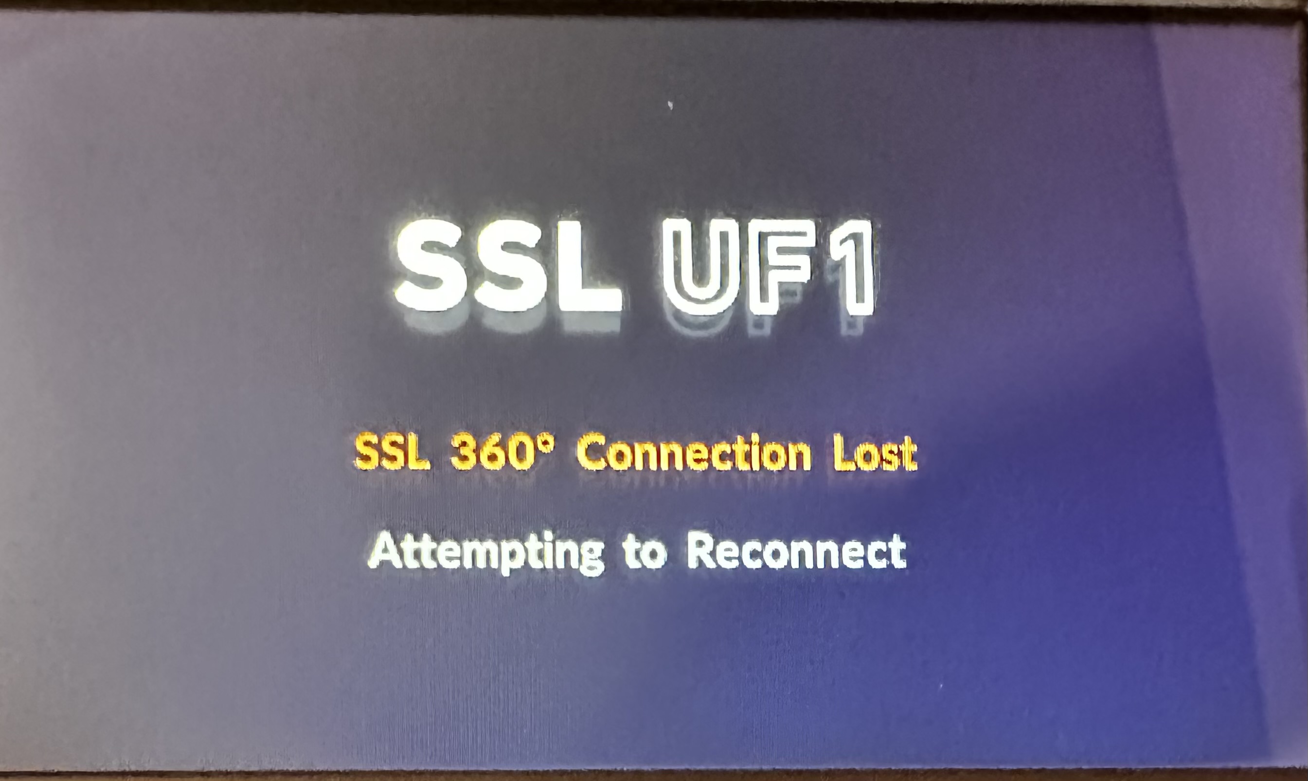 UF1 - SSL UF1 - Audiofanzine