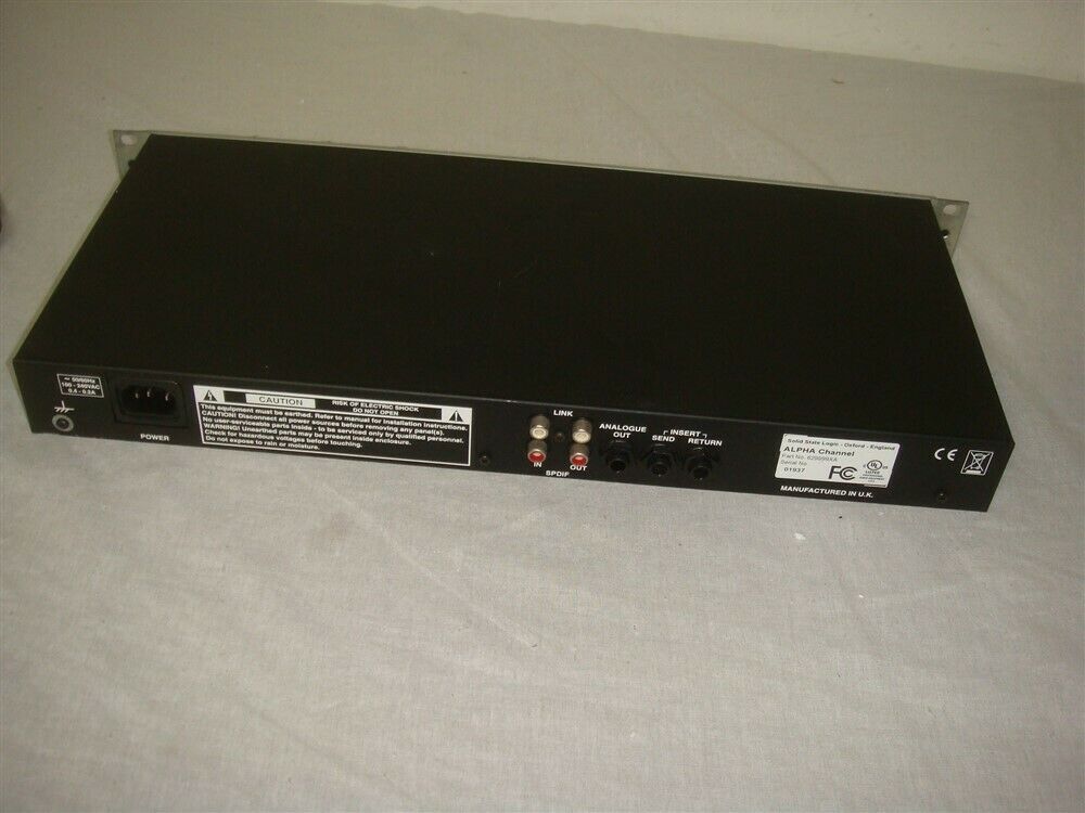 XLogic Alpha Channel - SSL XLogic Alpha Channel - Audiofanzine