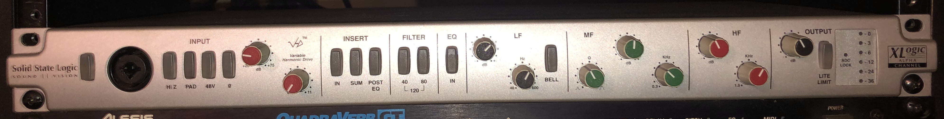 XLogic Alpha Channel - SSL XLogic Alpha Channel - Audiofanzine