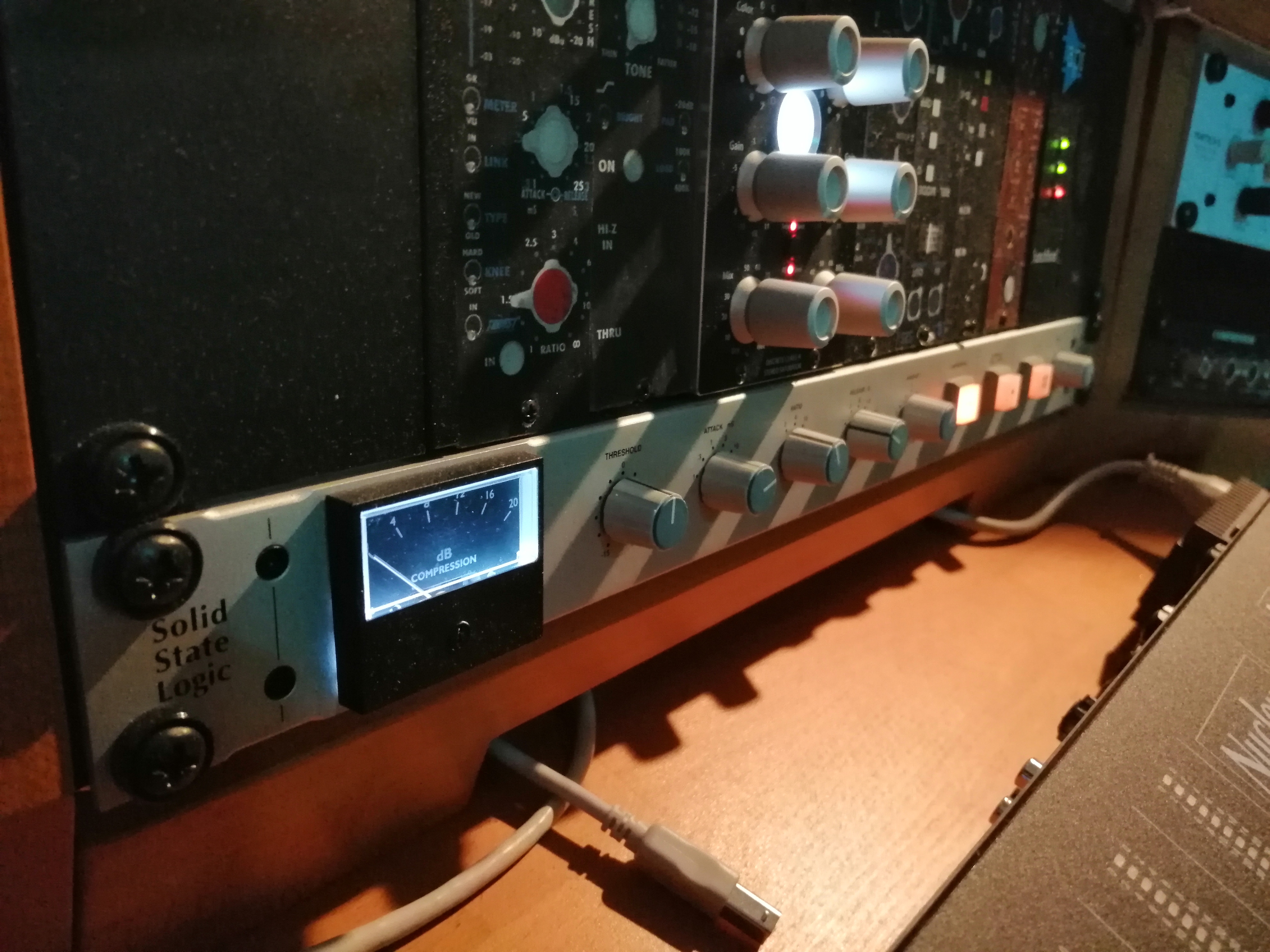 XLOGIC G SERIES COMPRESSOR - SSL XLogic G Series Compressor - Audiofanzine