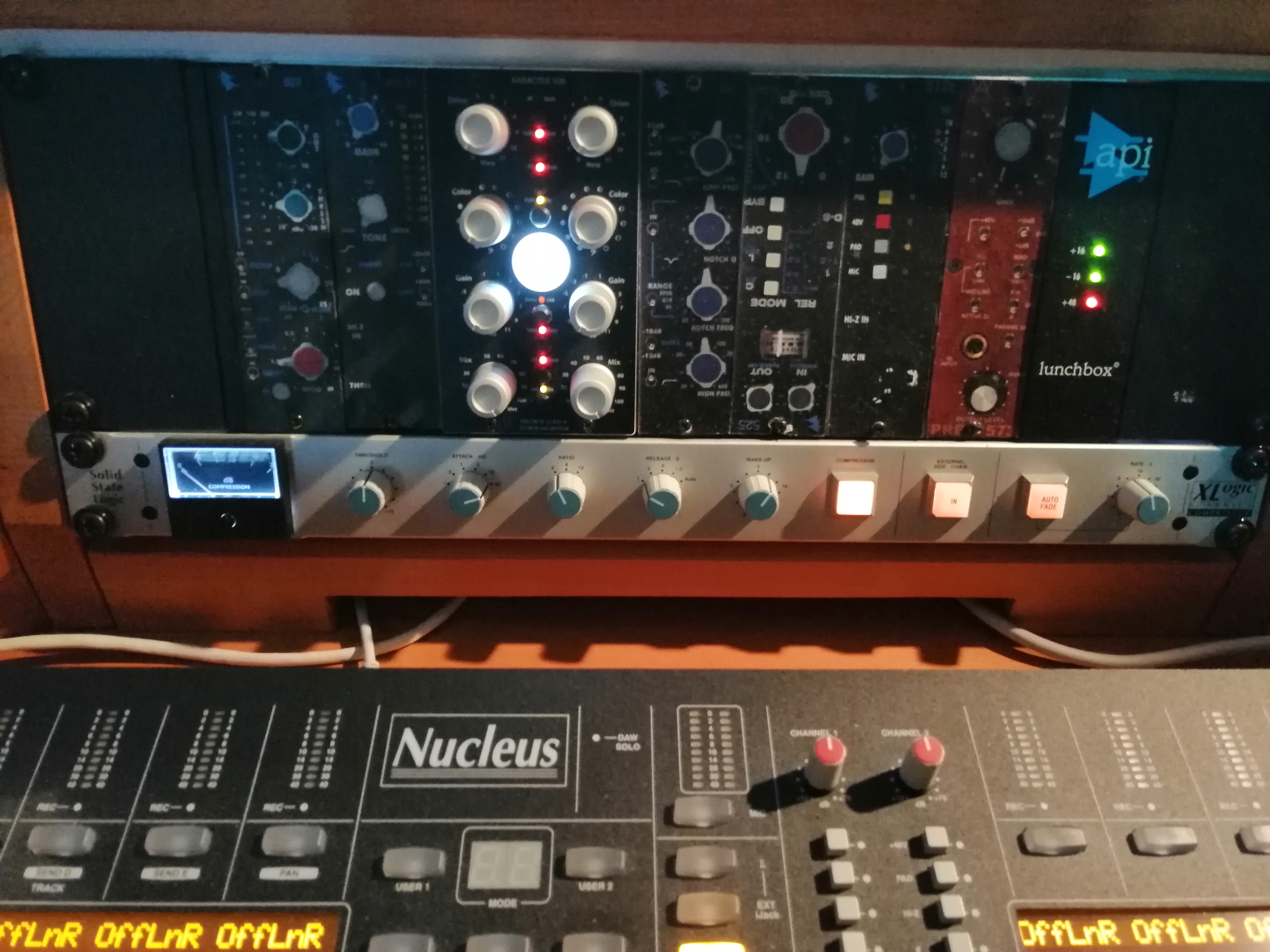 XLOGIC G SERIES COMPRESSOR - SSL XLogic G Series Compressor - Audiofanzine