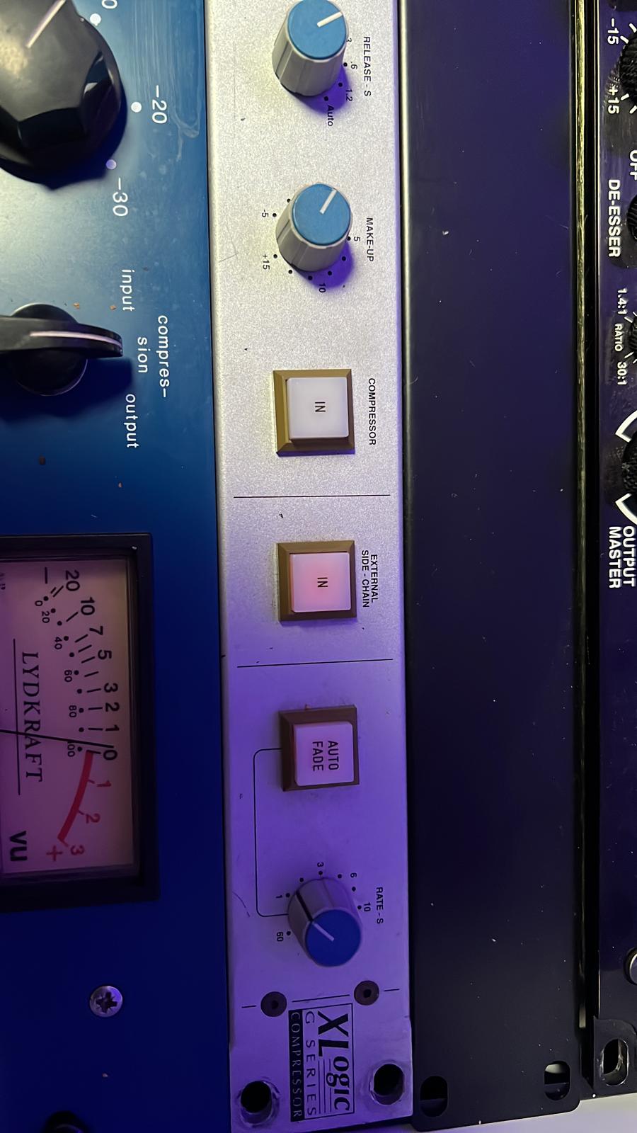 XLogic G Series Compressor - SSL XLogic G Series Compressor - Audiofanzine