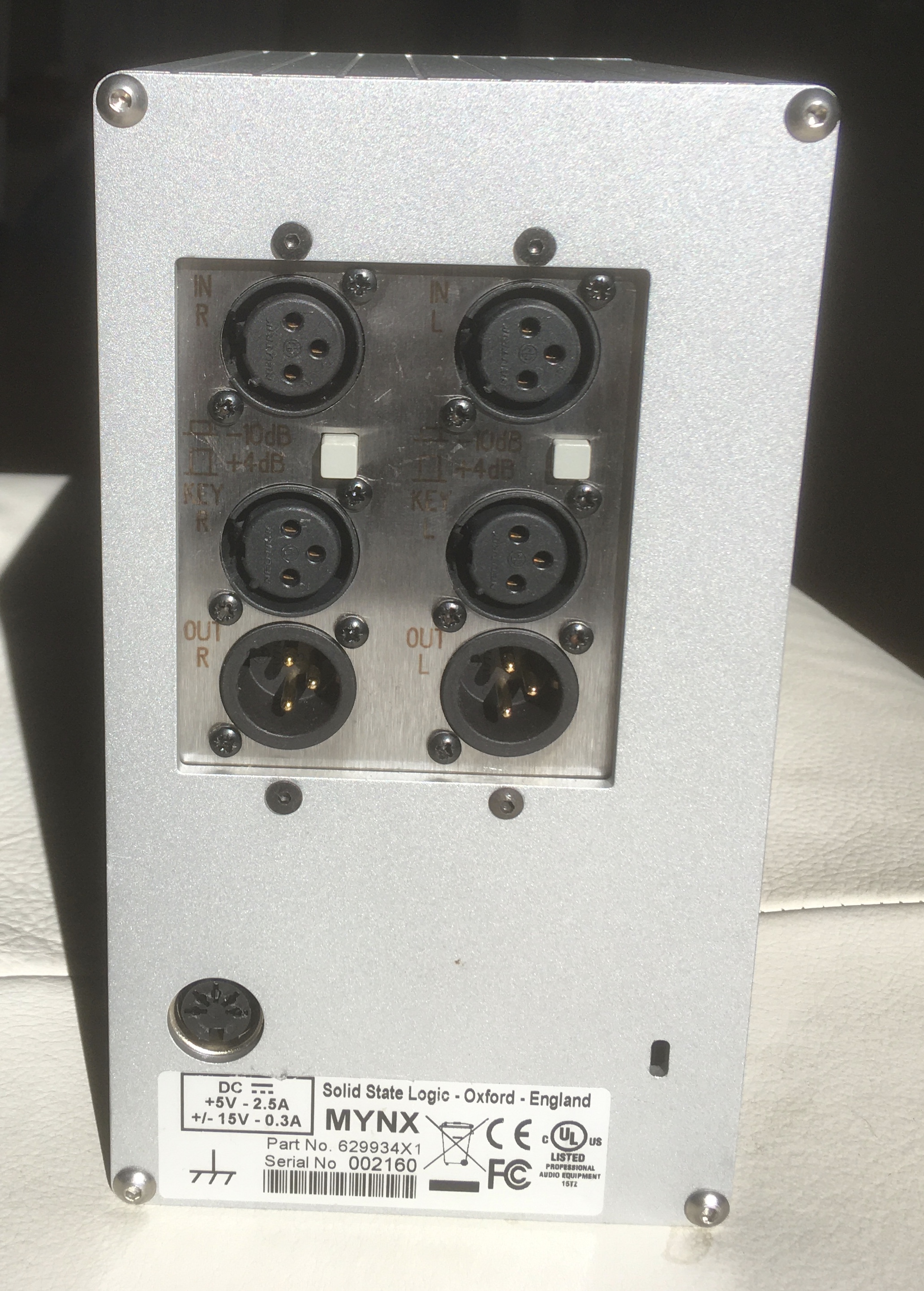 XLogic X-Rack XR626 Stereo Bus Compressor Module SSL - Audiofanzine