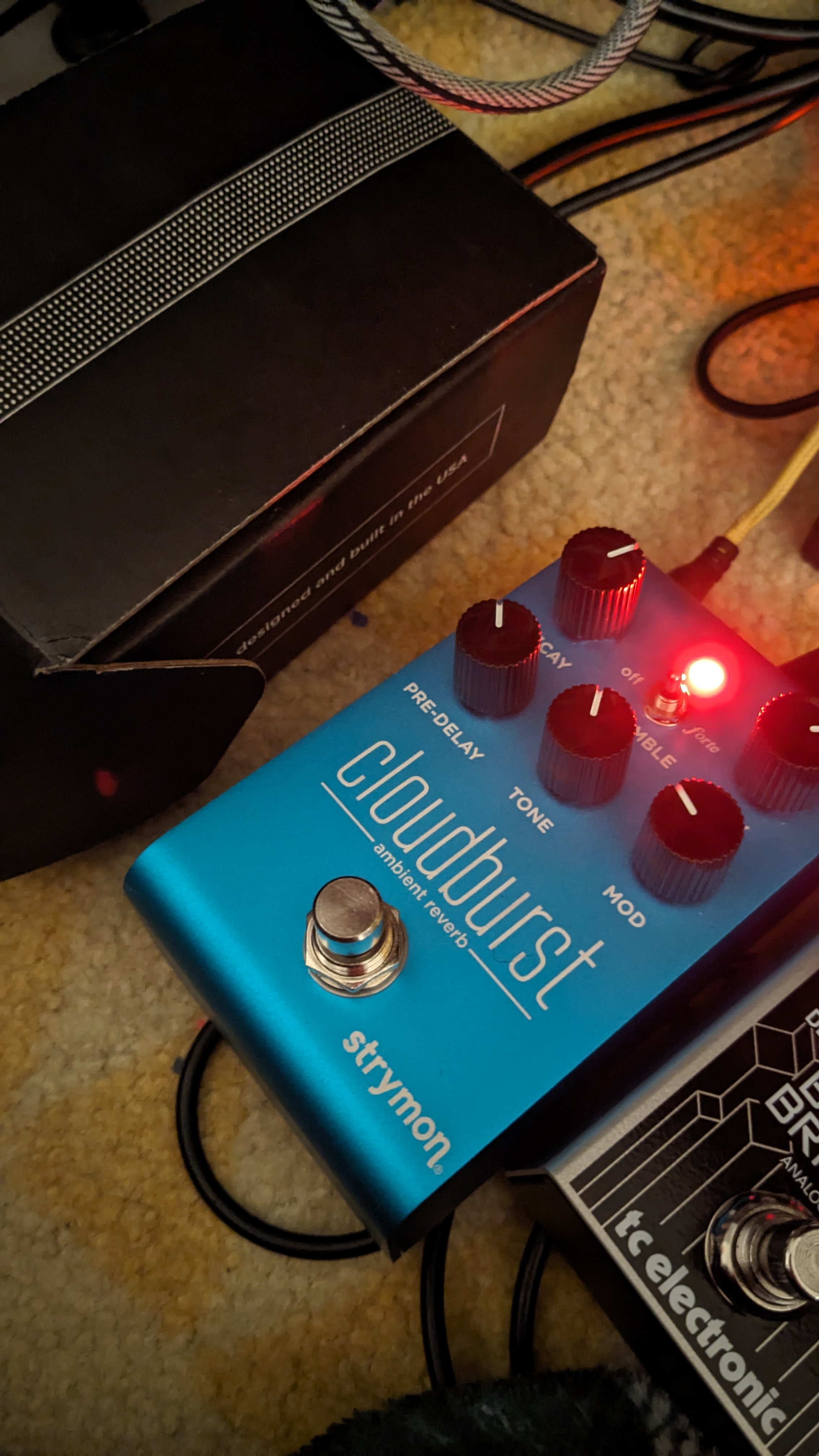 Cloudburst Ambient Reverb - Strymon Cloudburst Ambient Reverb ...
