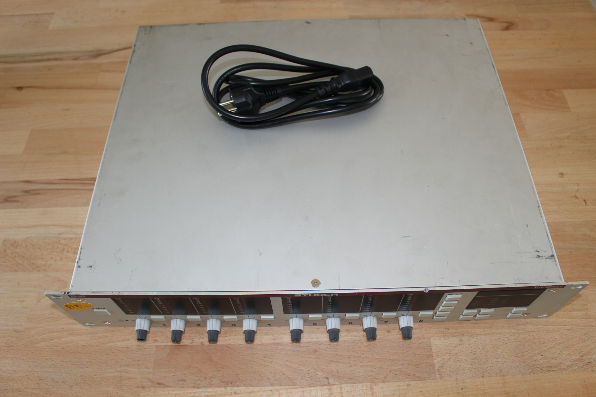 D19 MULTIDAC 8-CHANNEL - Studer D19 MULTIDAC 8-CHANNEL - Audiofanzine