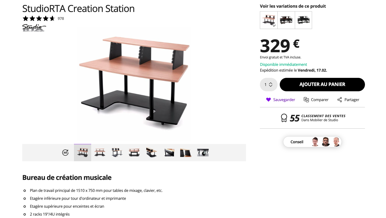 Creation Station - Studio Rta Creation Station - Audiofanzine