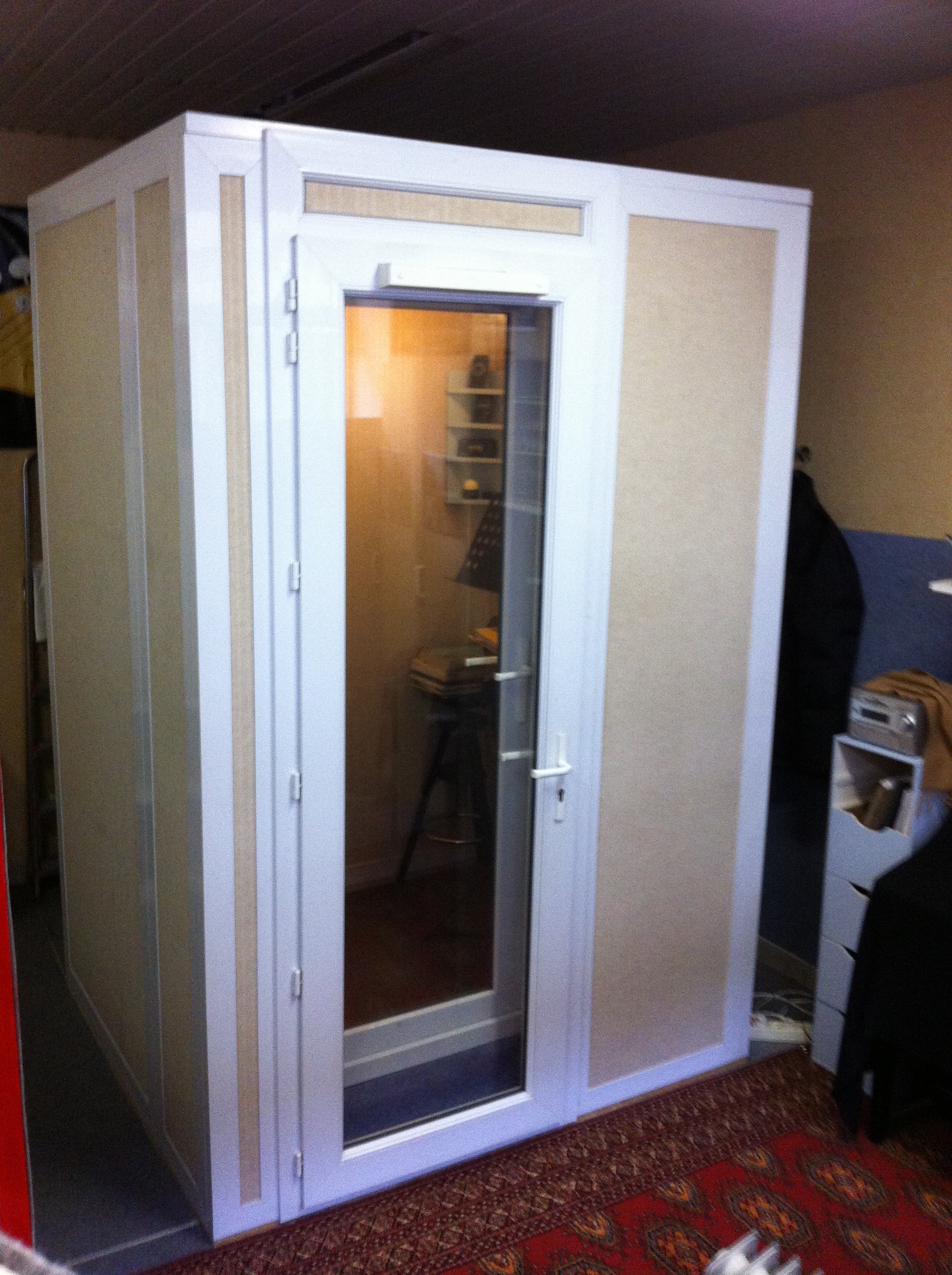 Cabine acoustique - Studiobricks Cabine acoustique - Audiofanzine