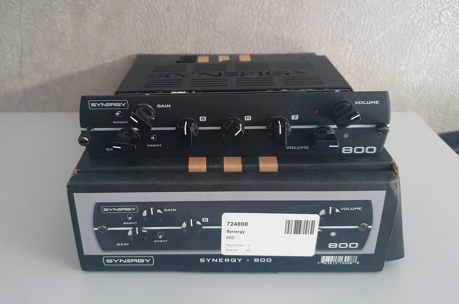 800 Pre-amp - Synergy Amps 800 Pre-amp - Audiofanzine