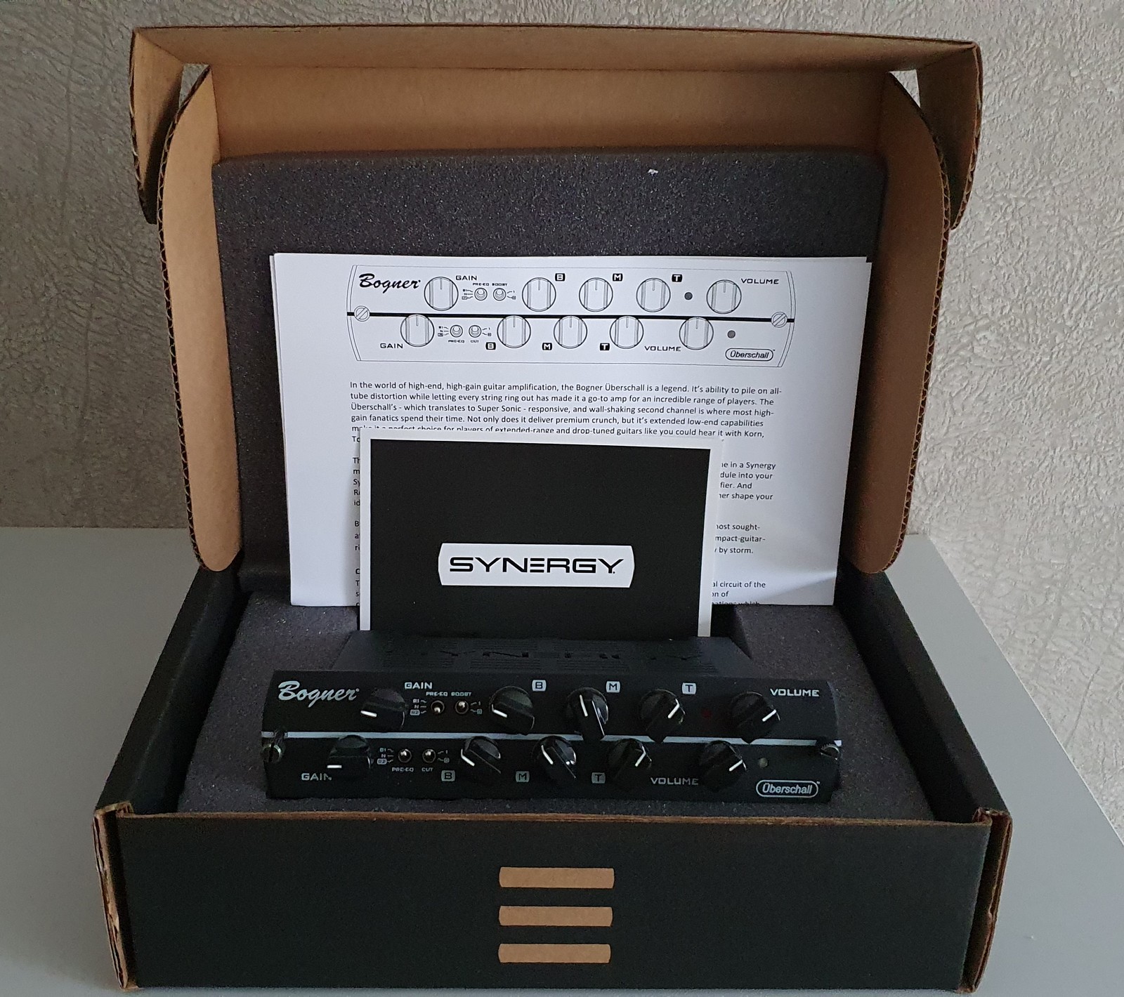 Bogner Uberschall Pre-Amp Synergy Amps - Audiofanzine