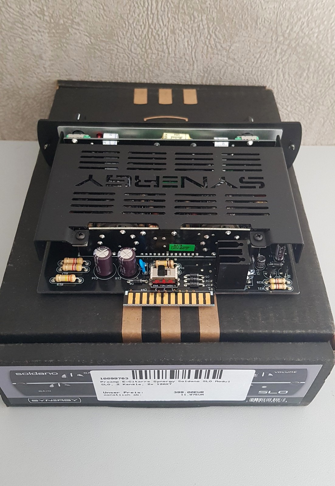 Soldano SLO Pre-amp - Synergy Amps Soldano SLO Pre-amp - Audiofanzine