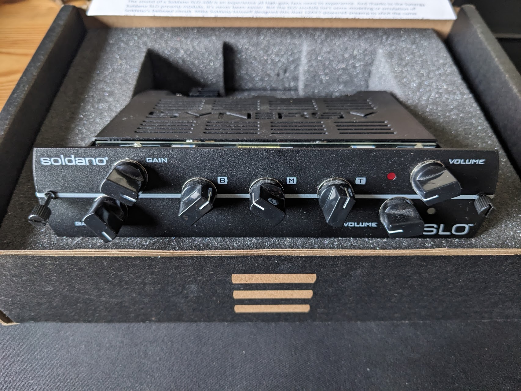 Soldano SLO Pre-amp - Synergy Amps Soldano SLO Pre-amp - Audiofanzine