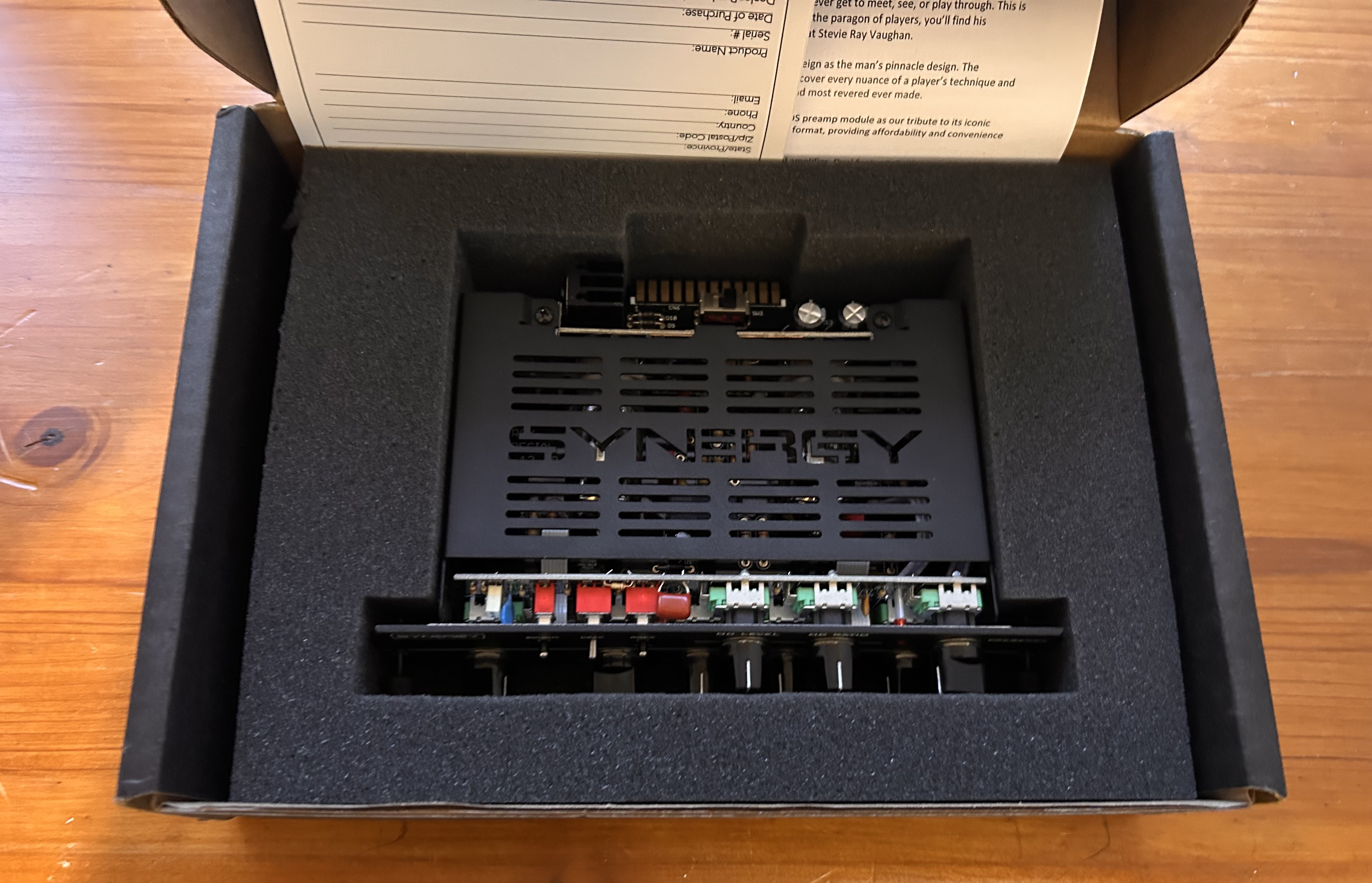 [VDS] module Synergy OS - Dumble like occasion (Auvergne) - Audiofanzine