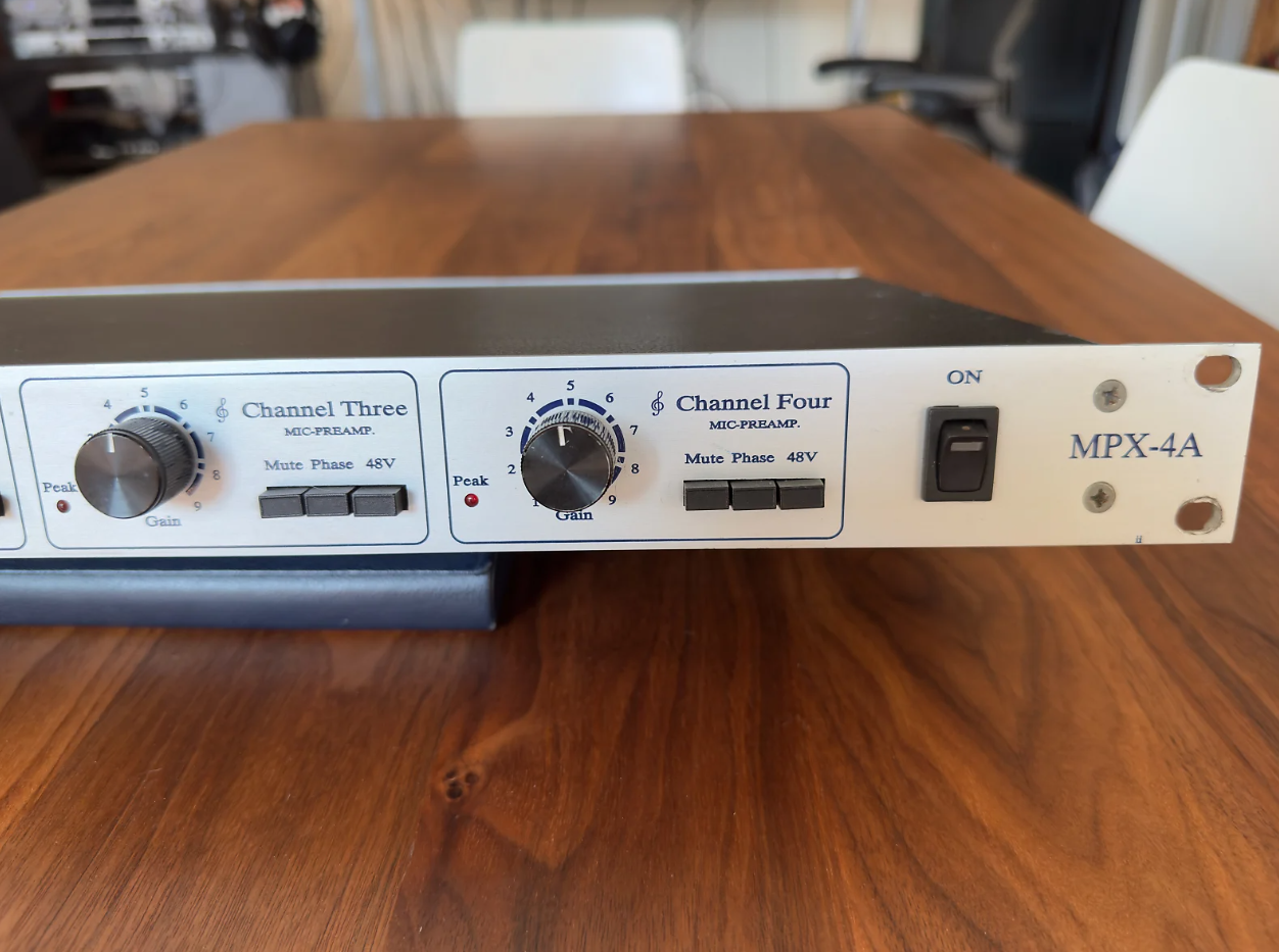 MPX-4A - Sytek Audio Systems MPX-4A - Audiofanzine