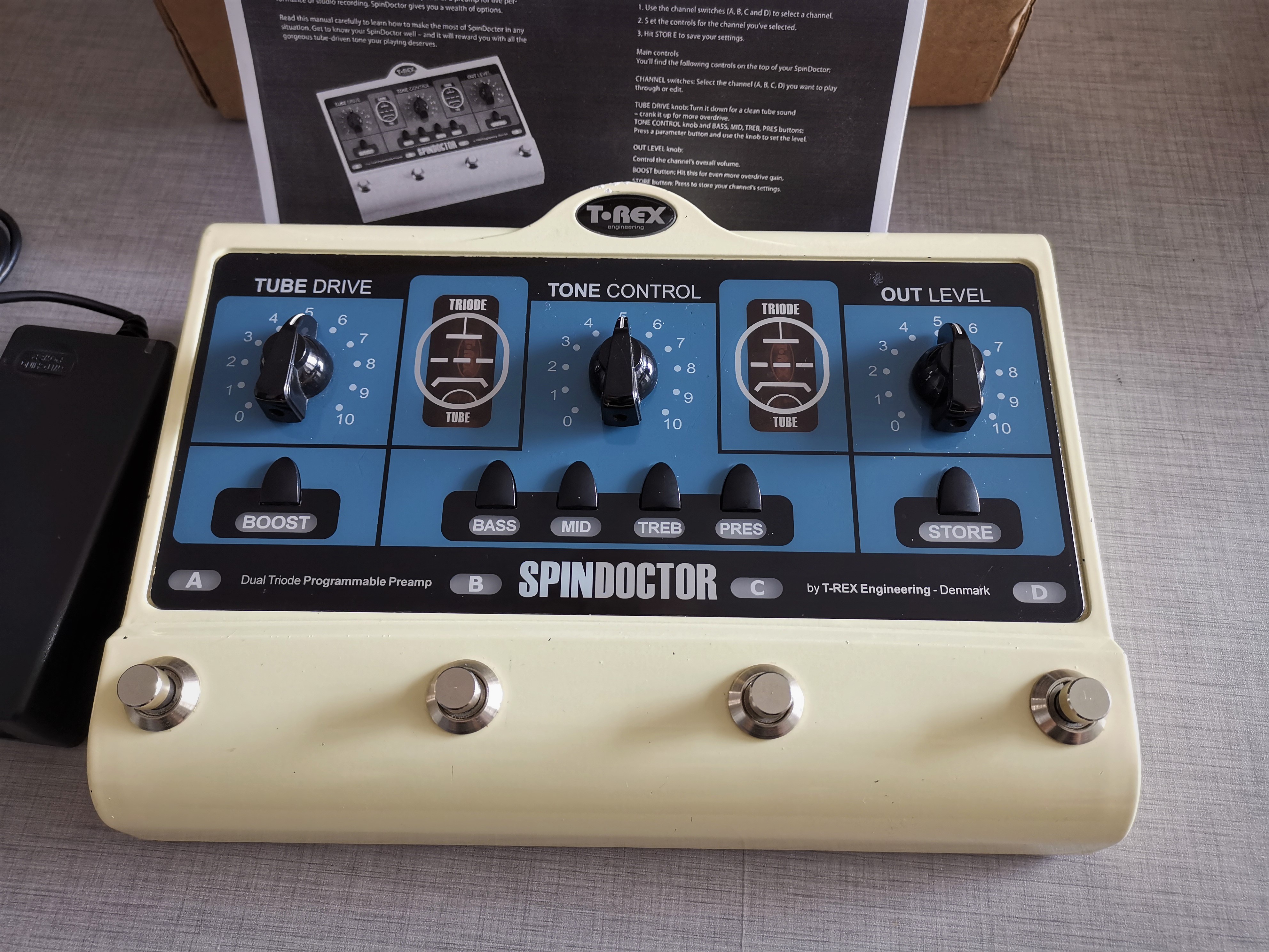 SpinDoctor - T-Rex Engineering SpinDoctor - Audiofanzine