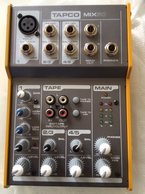 Mix 50 - Tapco Mix 50 - Audiofanzine