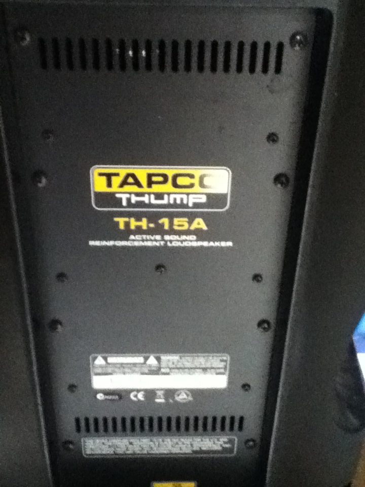 TH 15A - Tapco TH 15A - Audiofanzine