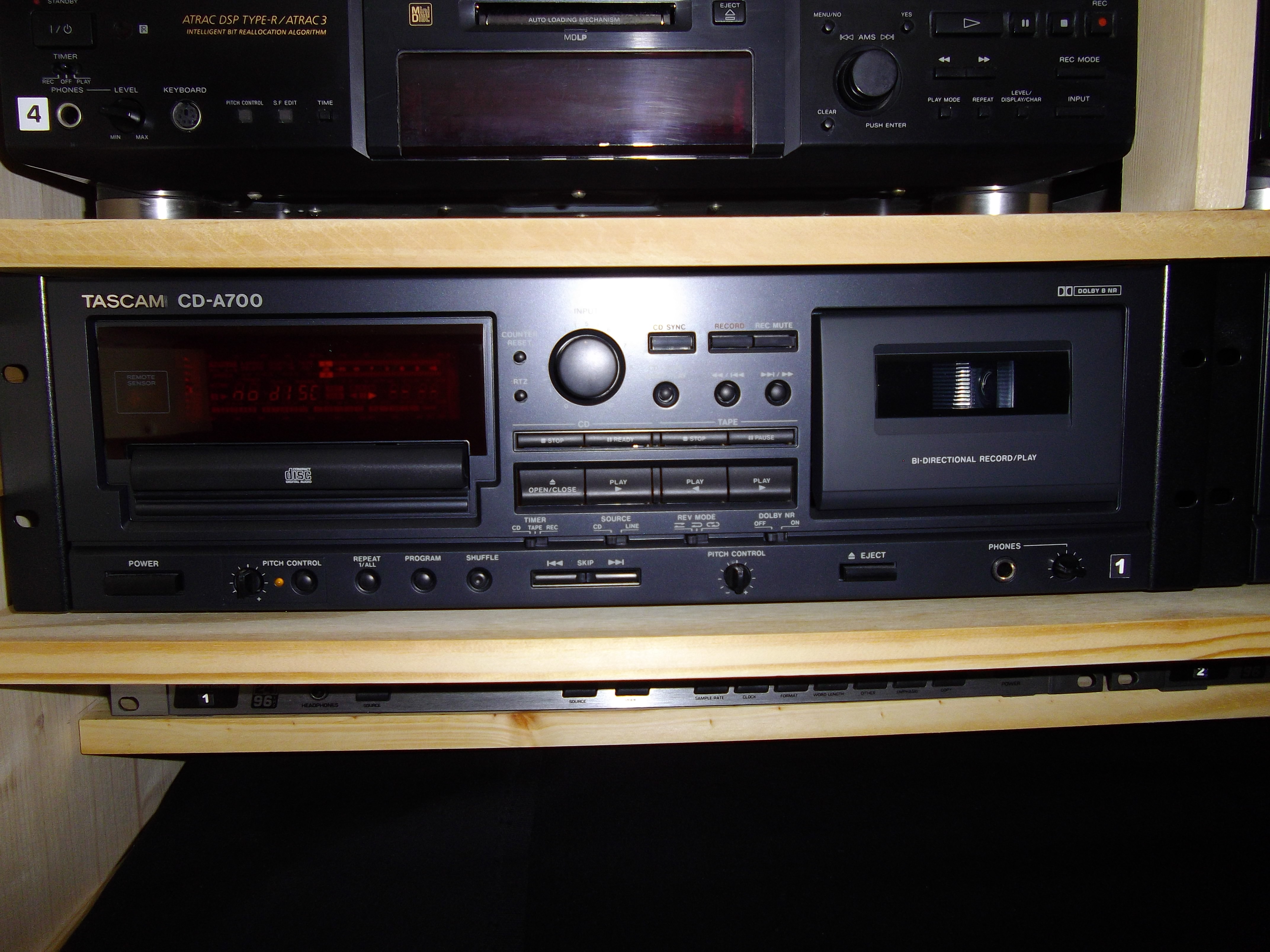 CD-A700 - Tascam CD-A700 - Audiofanzine