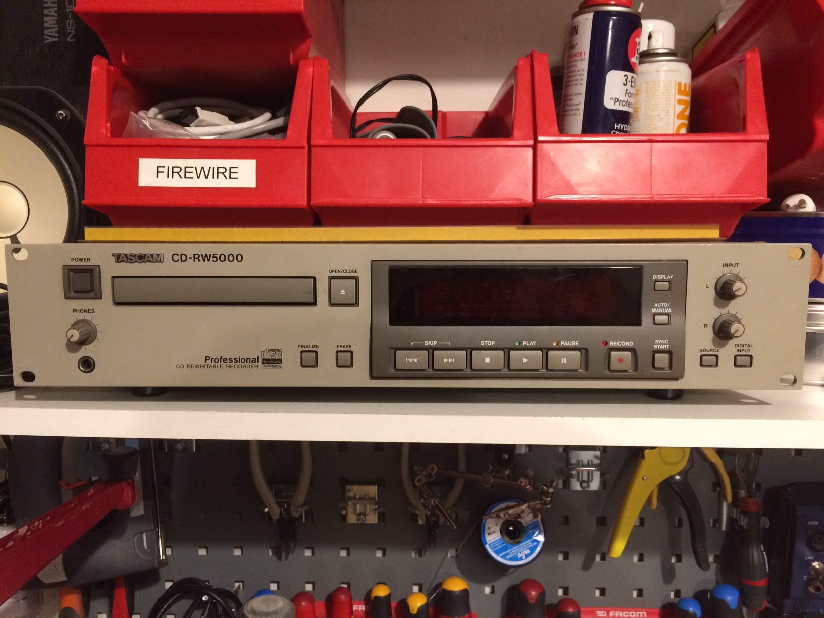 CD-RW5000 - Tascam CD-RW5000 - Audiofanzine