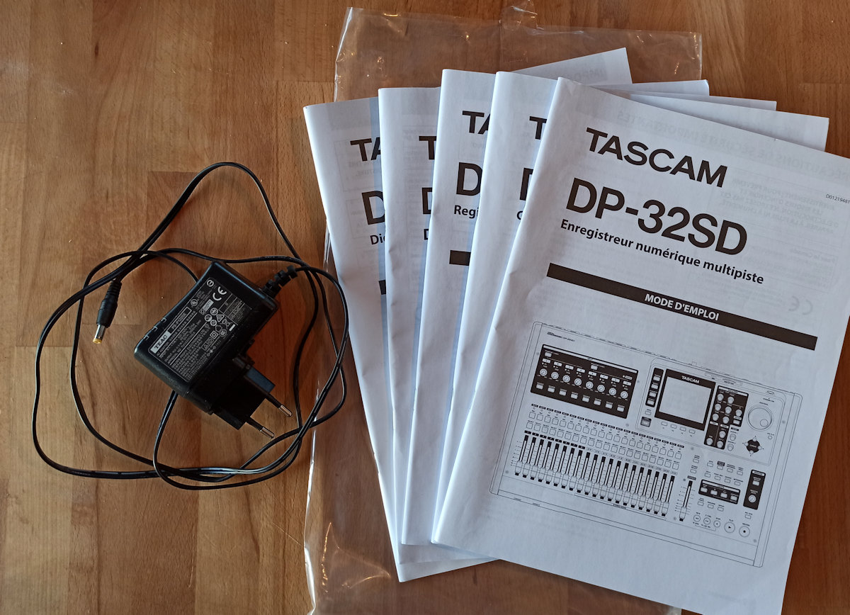 DP-32SD - Tascam DP-32SD - Audiofanzine