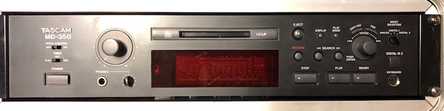 MD-350 - Tascam MD-350 - Audiofanzine