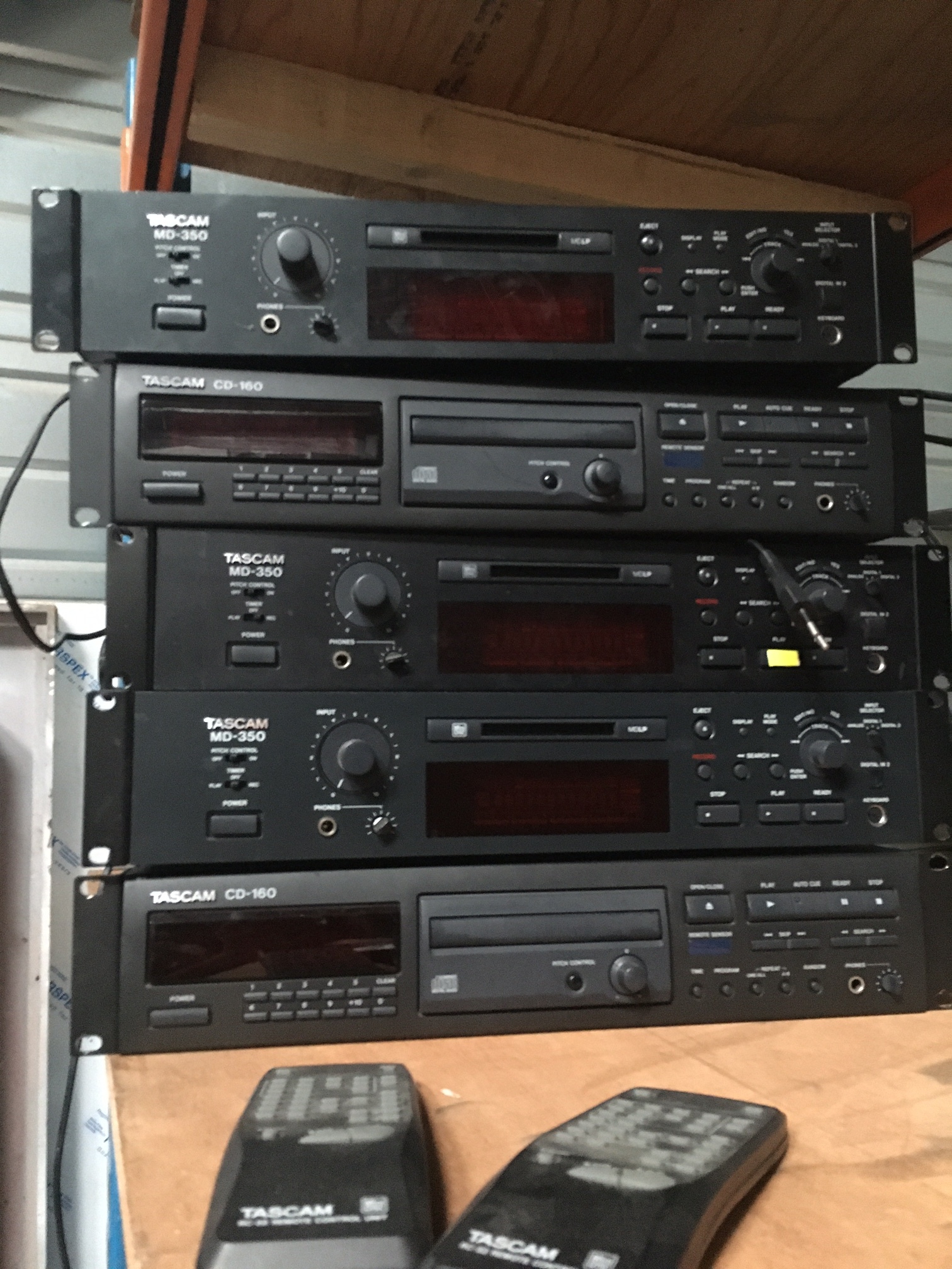 MD-350 - Tascam MD-350 - Audiofanzine