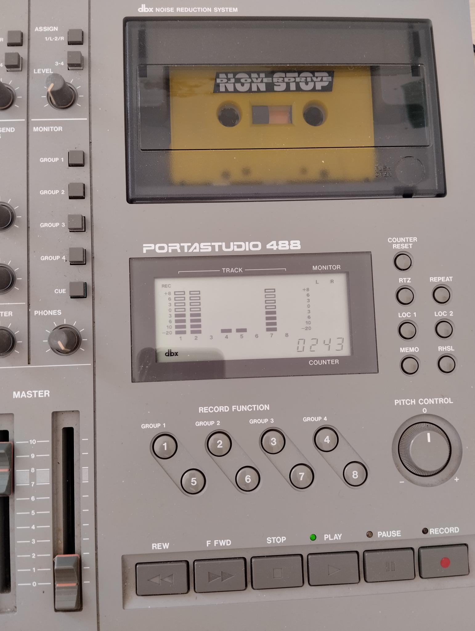 Portastudio 488 - Tascam Portastudio 488 - Audiofanzine