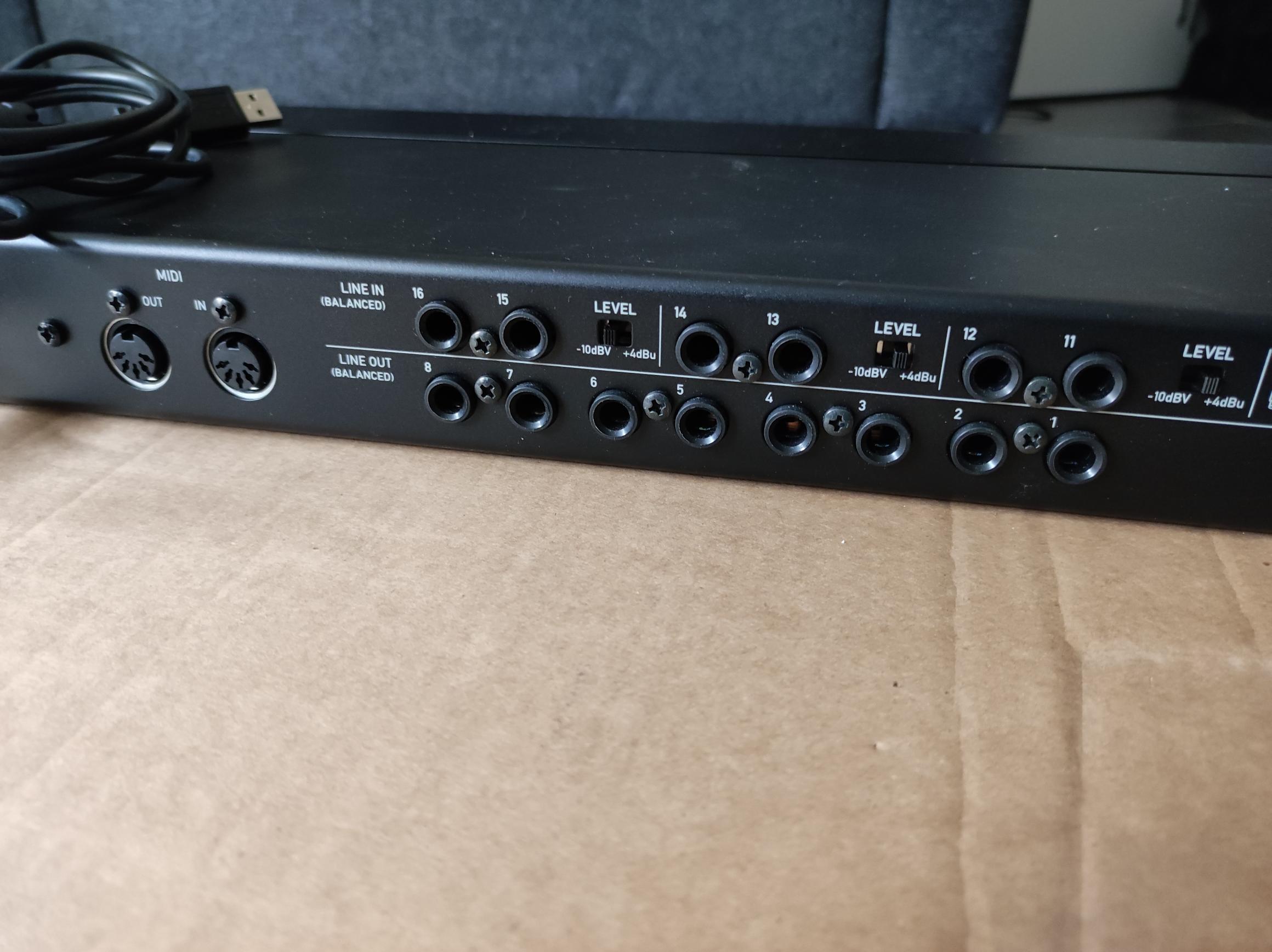 US-16X08 - Tascam US-16X08 - Audiofanzine