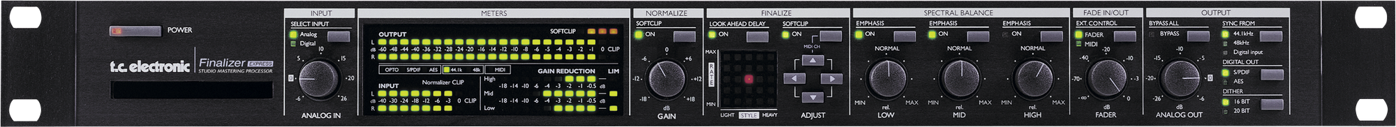 Finalizer Express - TC Electronic Finalizer Express - Audiofanzine