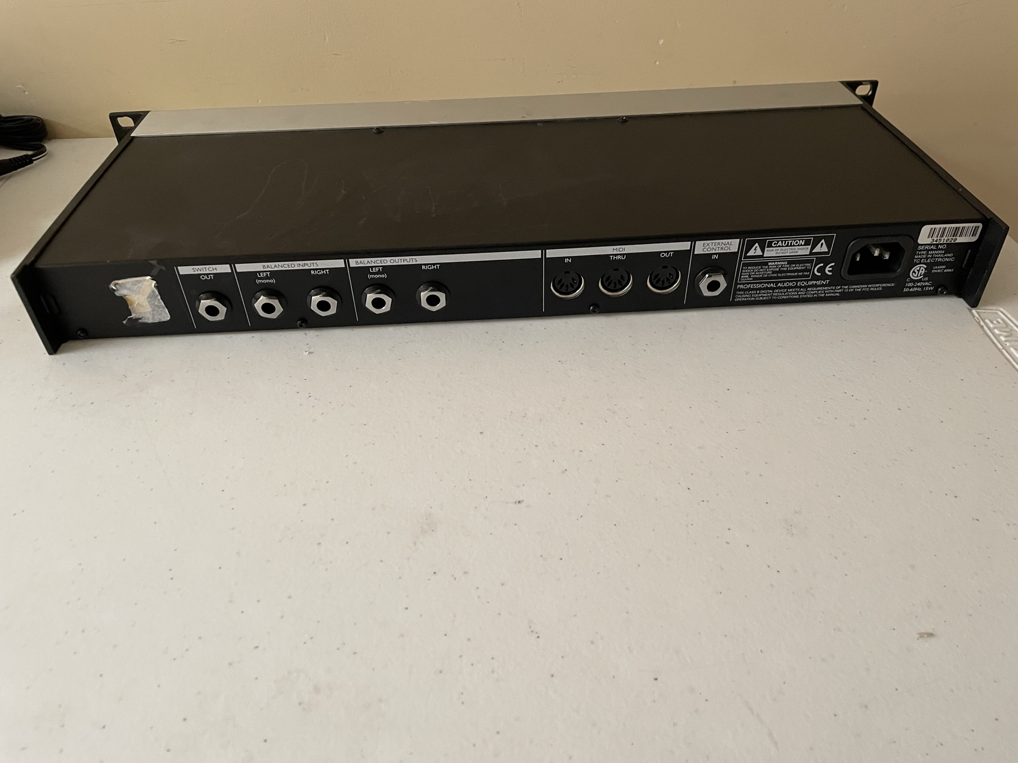 G-Major - TC Electronic G-Major - Audiofanzine