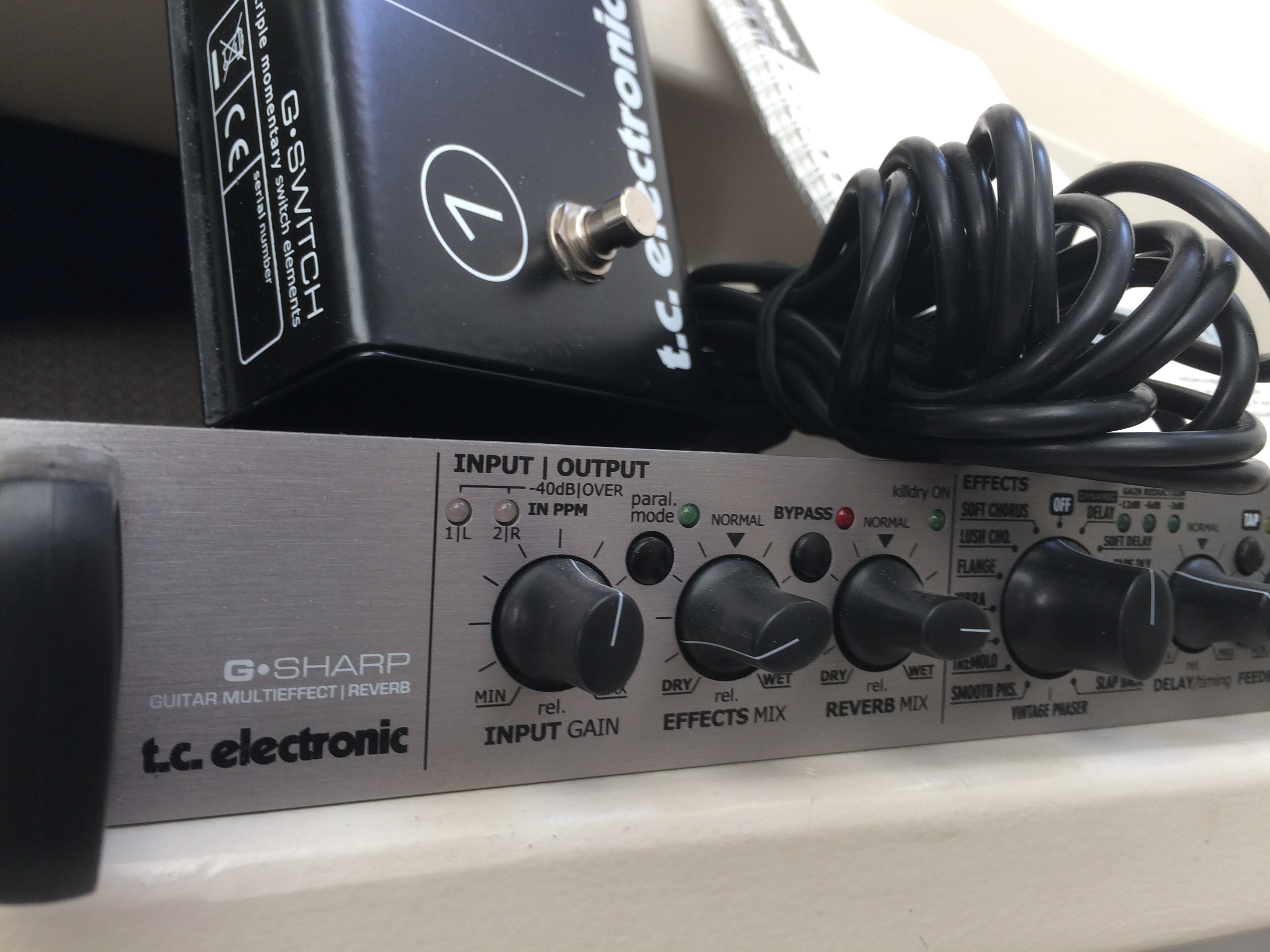 G-SHARP - TC Electronic G-Sharp - Audiofanzine