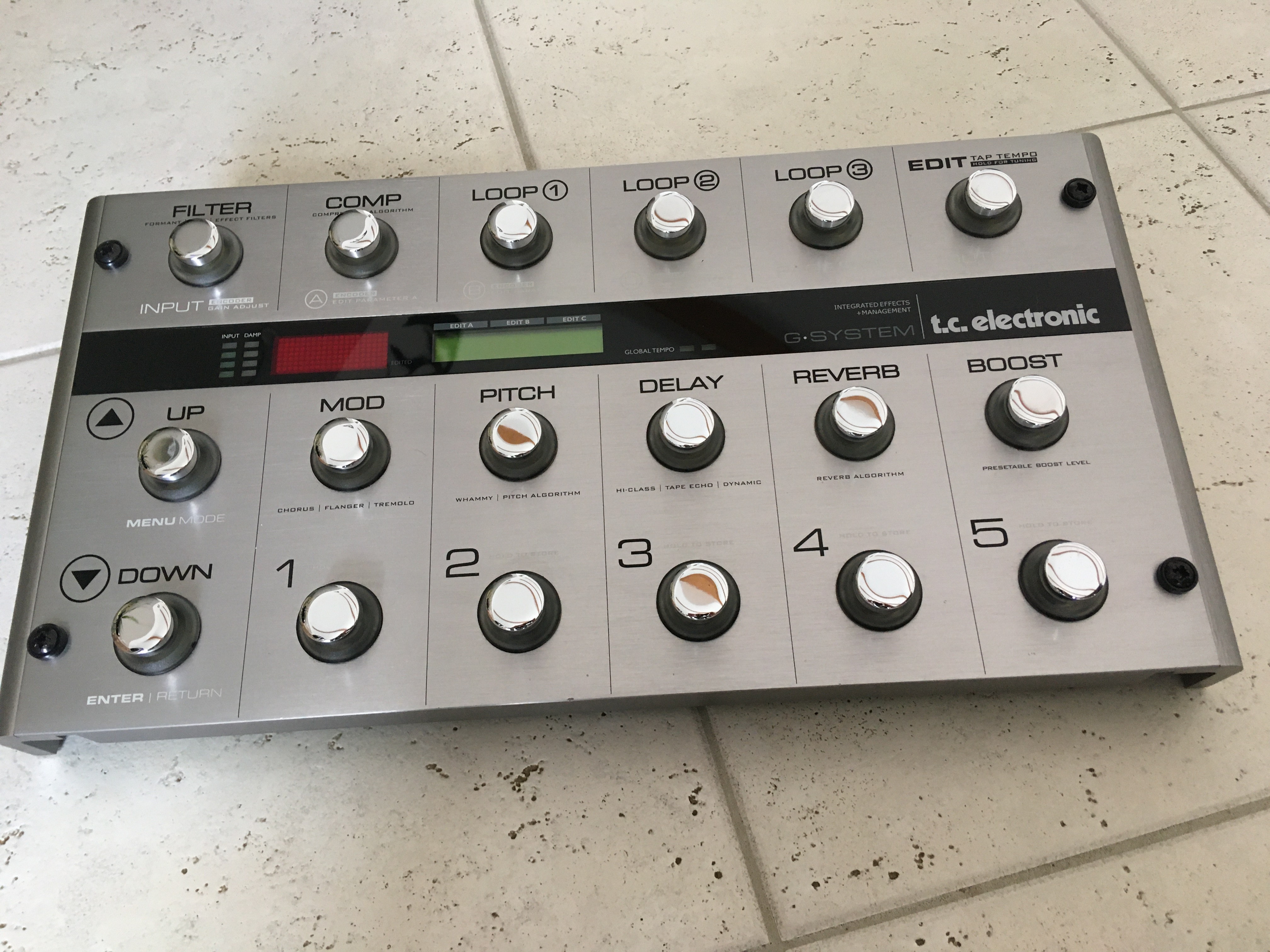 G-System - TC Electronic G-System - Audiofanzine