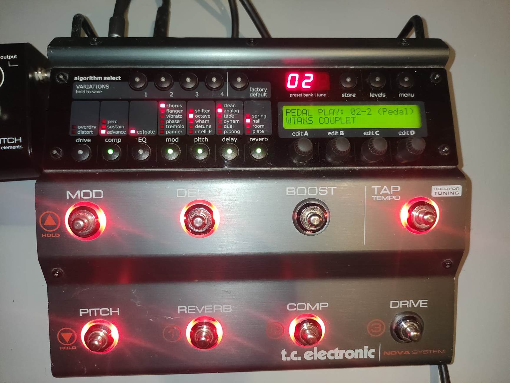 Nova System - TC Electronic Nova System - Audiofanzine