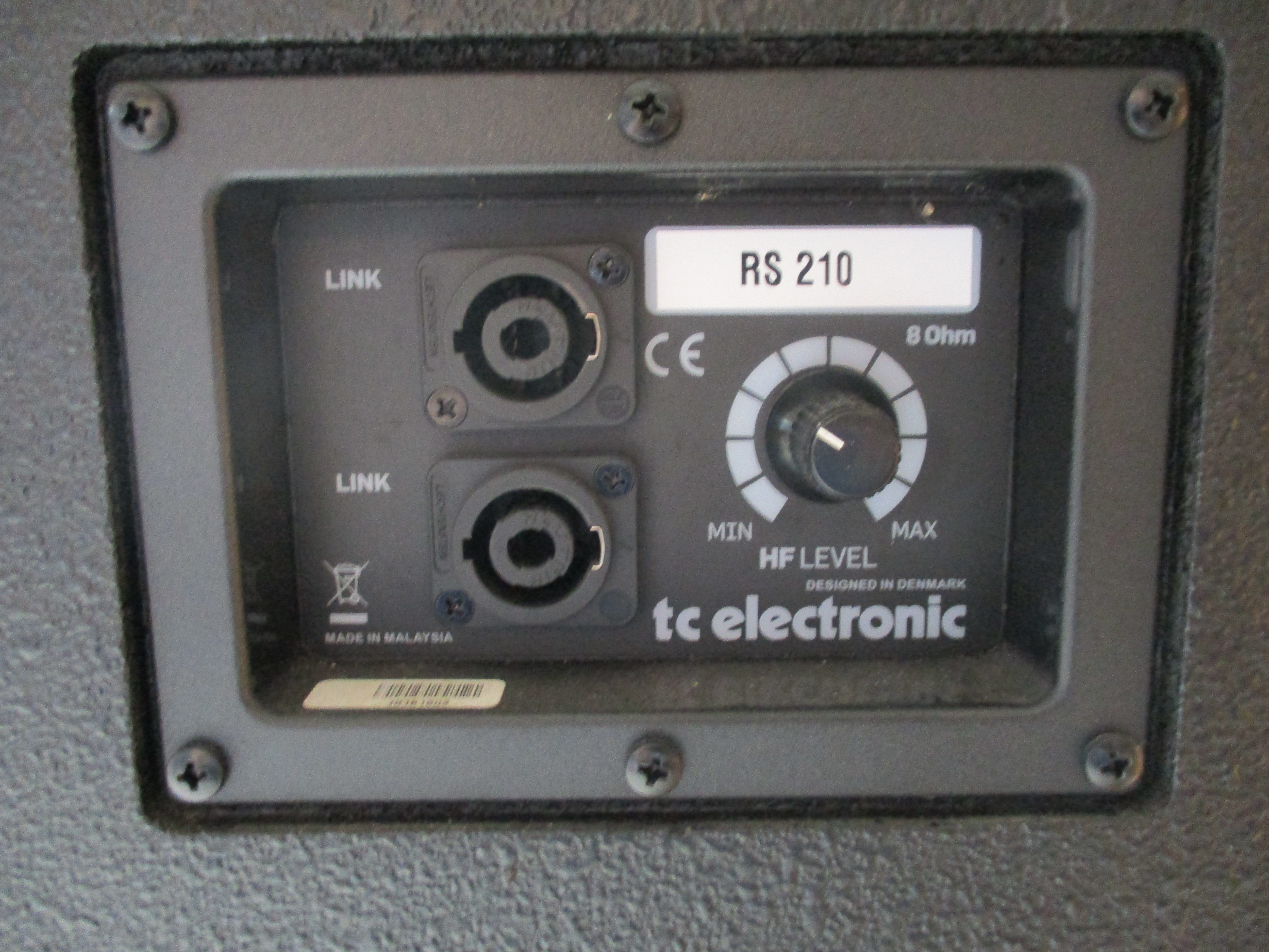 RS210 - TC Electronic RS210 - Audiofanzine