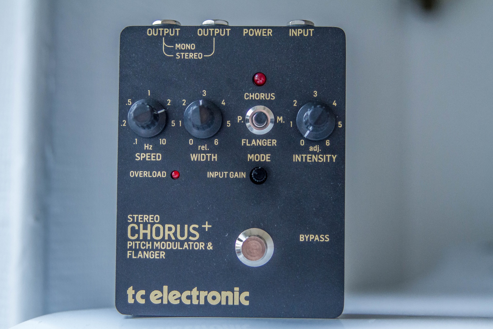 SCF GOLD Stereo Chorus Flanger TC Electronic - Audiofanzine