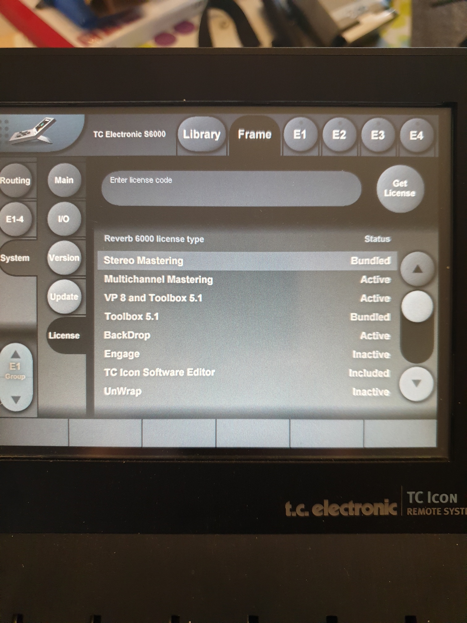 SYSTEM 6000 - TC Electronic System 6000 - Audiofanzine