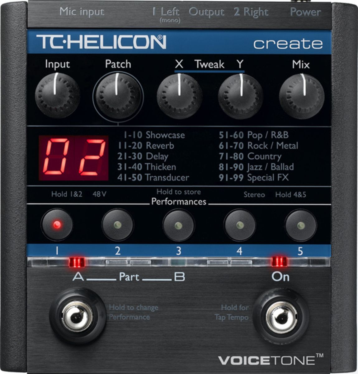 Photo TC-Helicon Create : TC Electronic tc helicon voice tone create ...