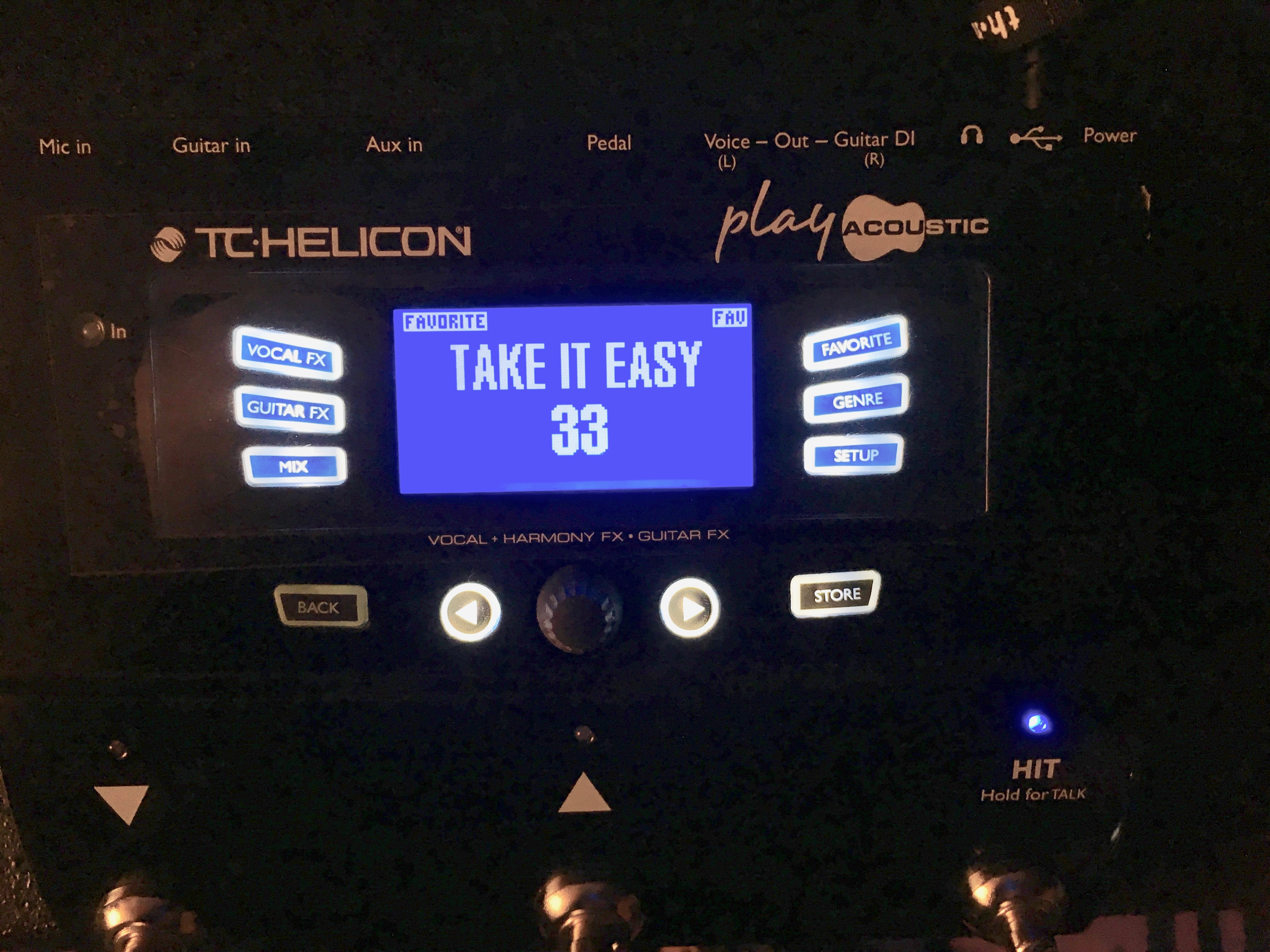 PLAY ACOUSTIC - TC-Helicon Play Acoustic - Audiofanzine