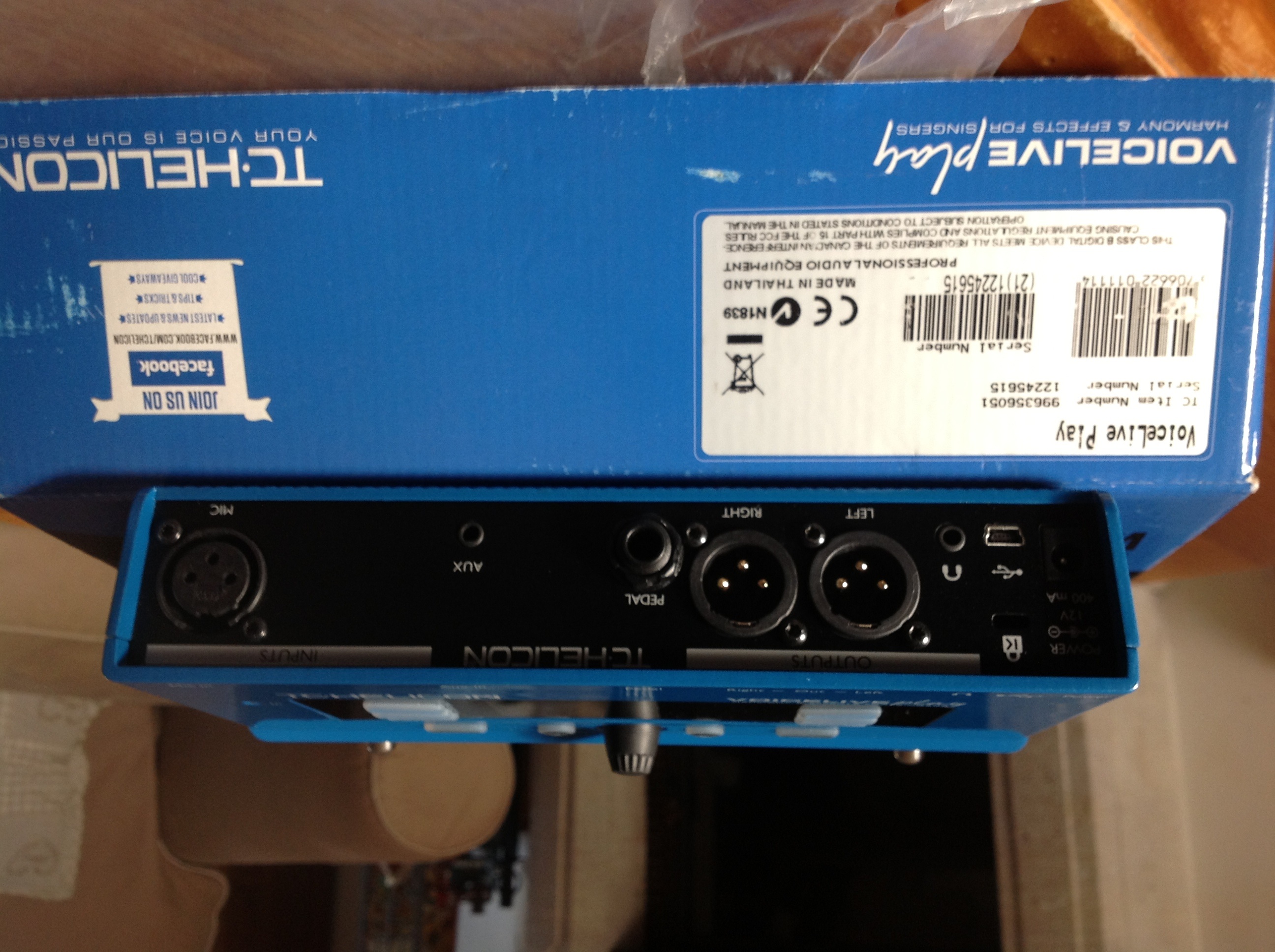 Photo TC-Helicon VoiceLive Play : TC Helicon VoiceLive Play (#509858 ...