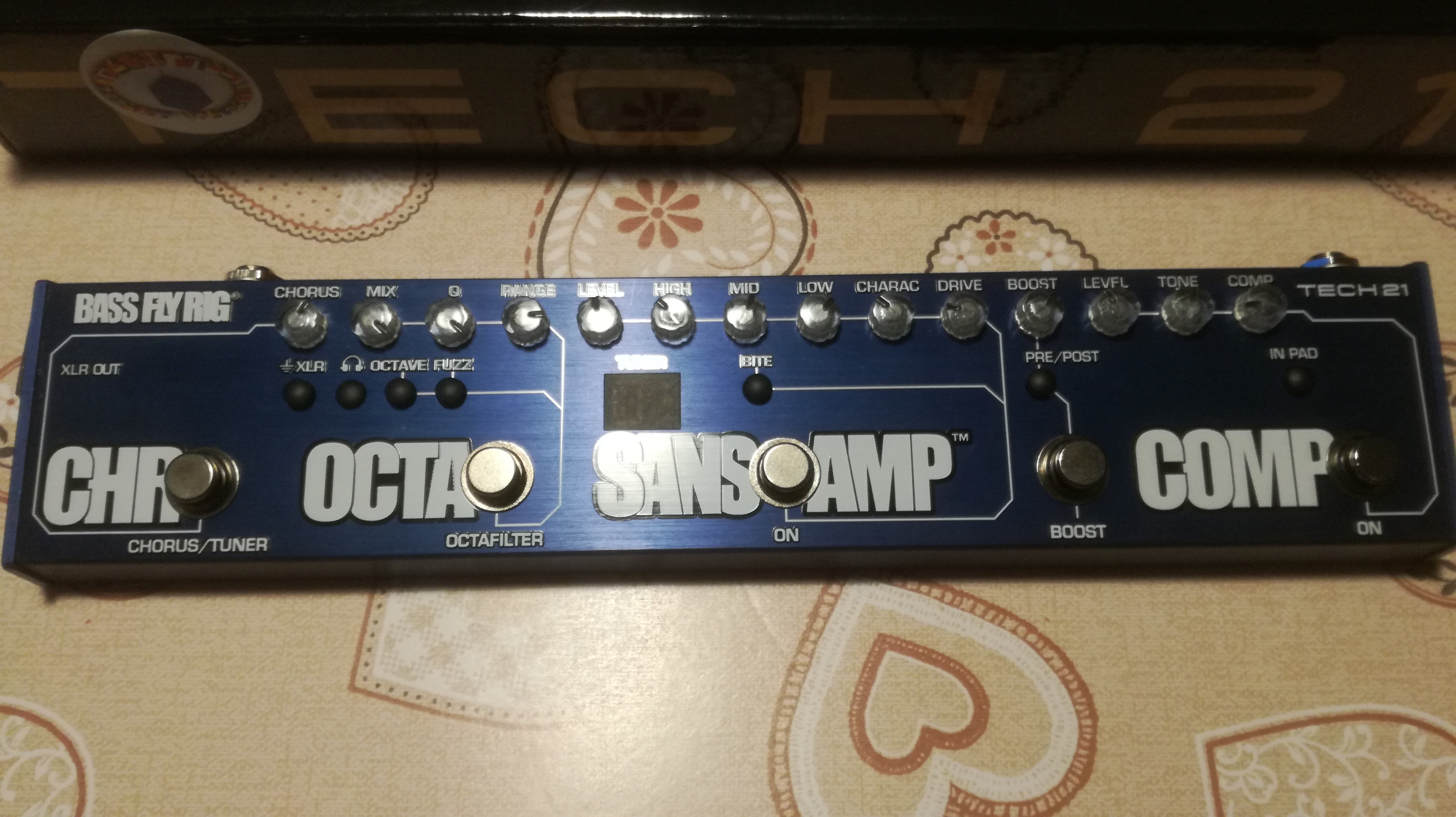 BASS FLY RIG - Tech 21 Bass Fly Rig - Audiofanzine