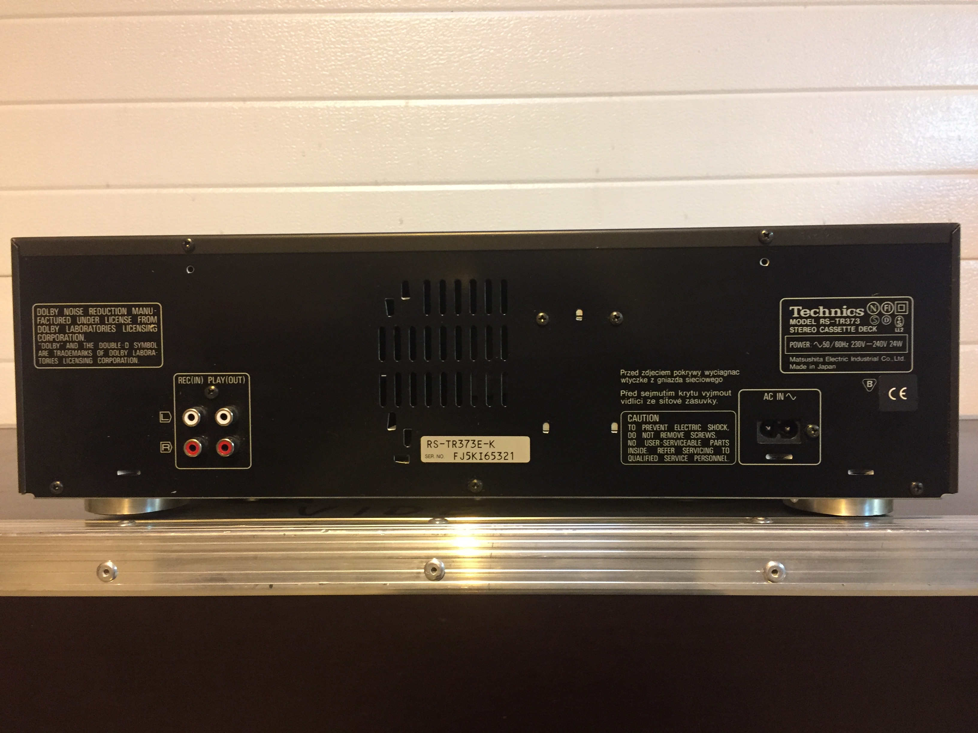 RS-TR373M2 - Technics RS-TR373M2 - Audiofanzine