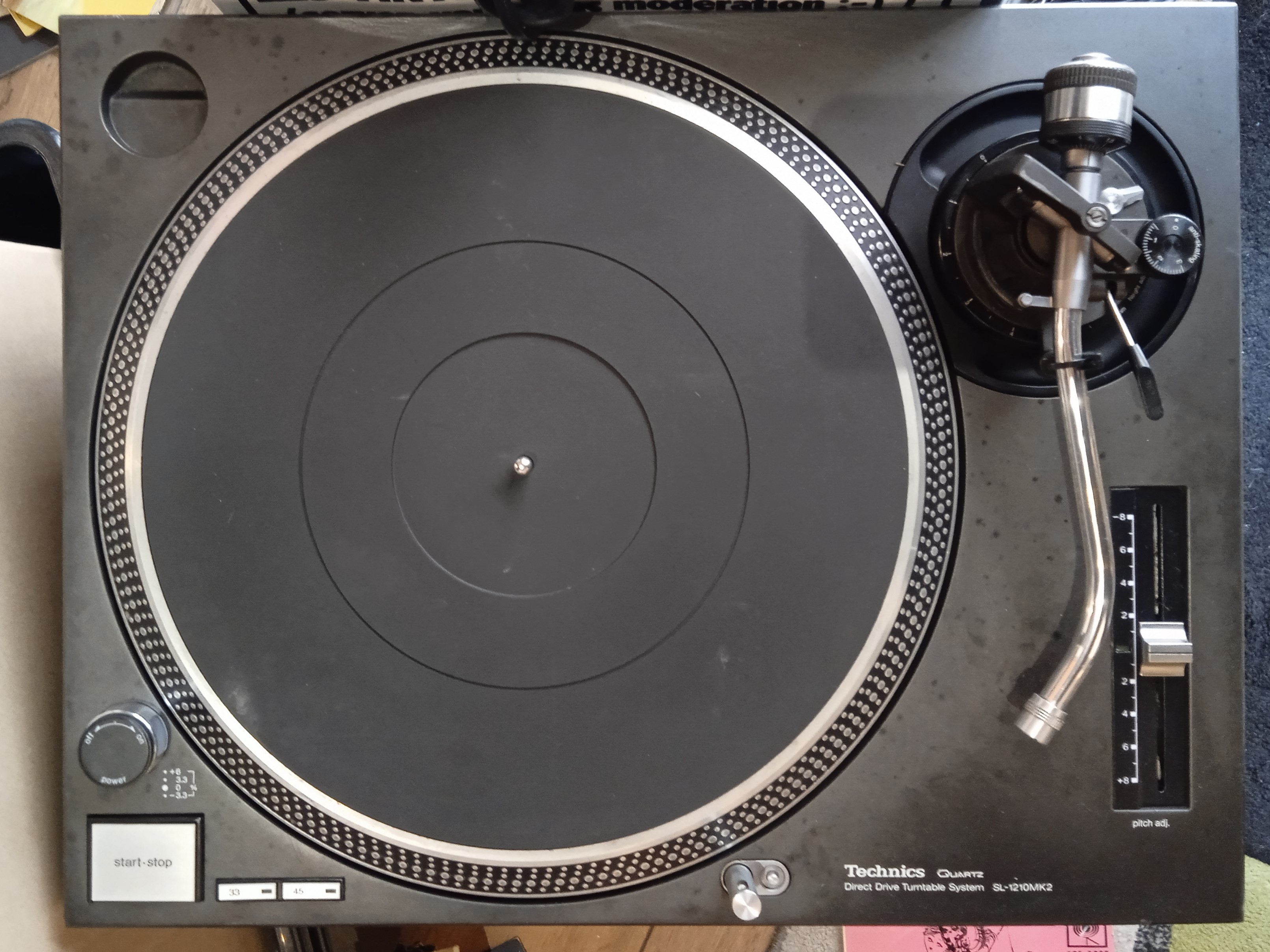 SL-1210 MK2 - Technics SL-1210 MK2 - Audiofanzine