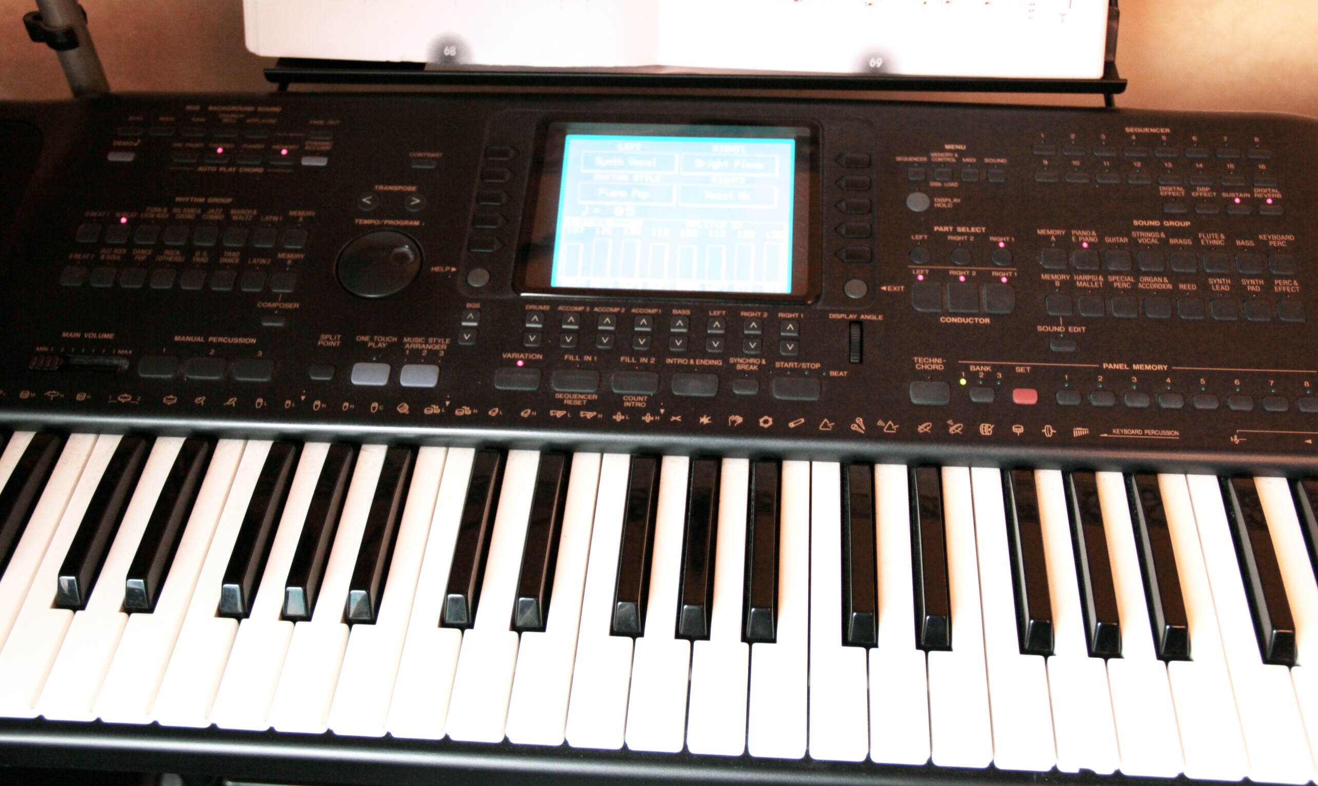 Technics Sx Kn 720 : Handleiding Technics SX-KN720 – ZBLXI