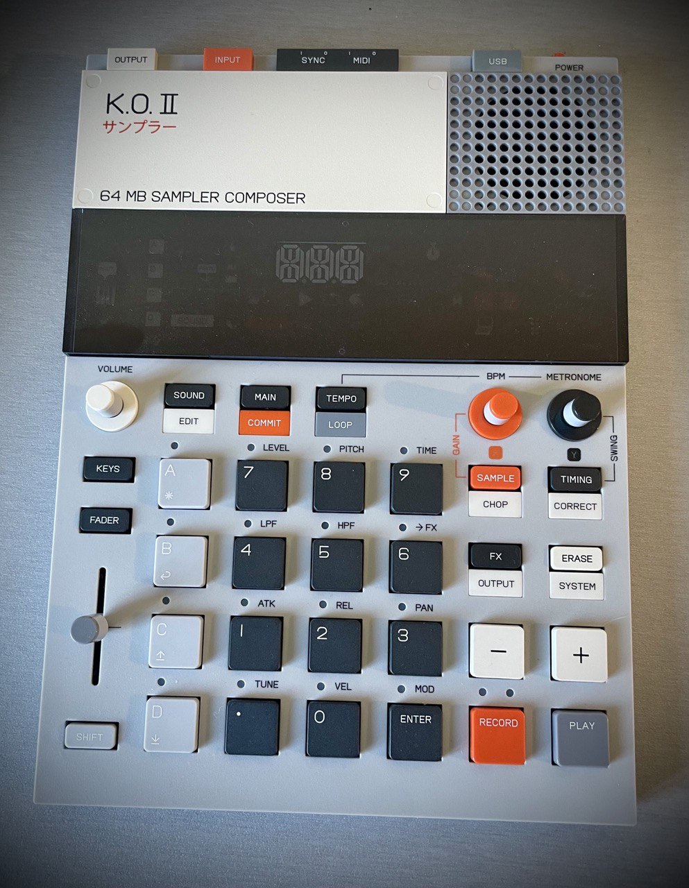 EP-133 K.O. II - Teenage Engineering EP-133 K.O. II - Audiofanzine