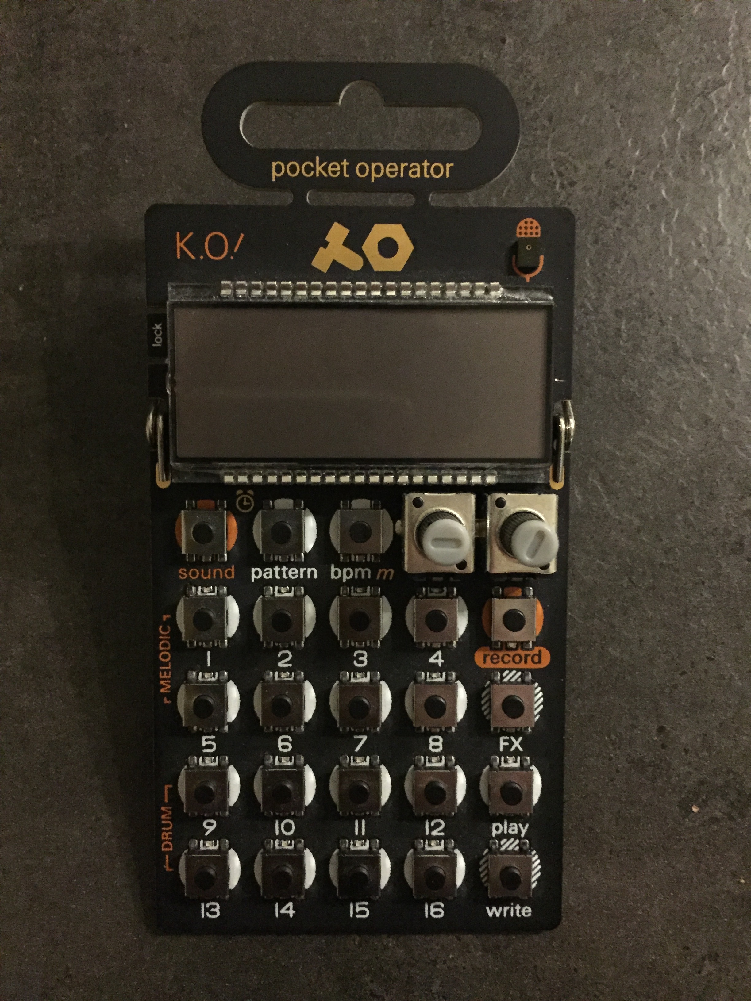 PO-33 K.O! - Teenage Engineering PO-33 K.O! - Audiofanzine
