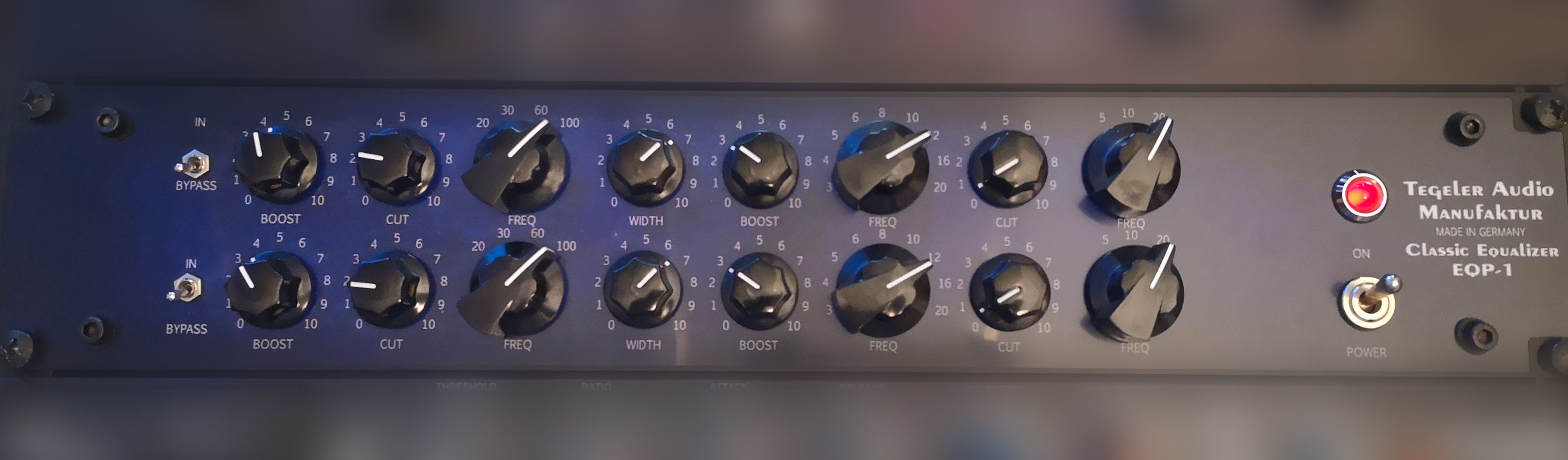Classic Equalizer EQP-1 – Passive Tube Equalizer - Audiofanzine