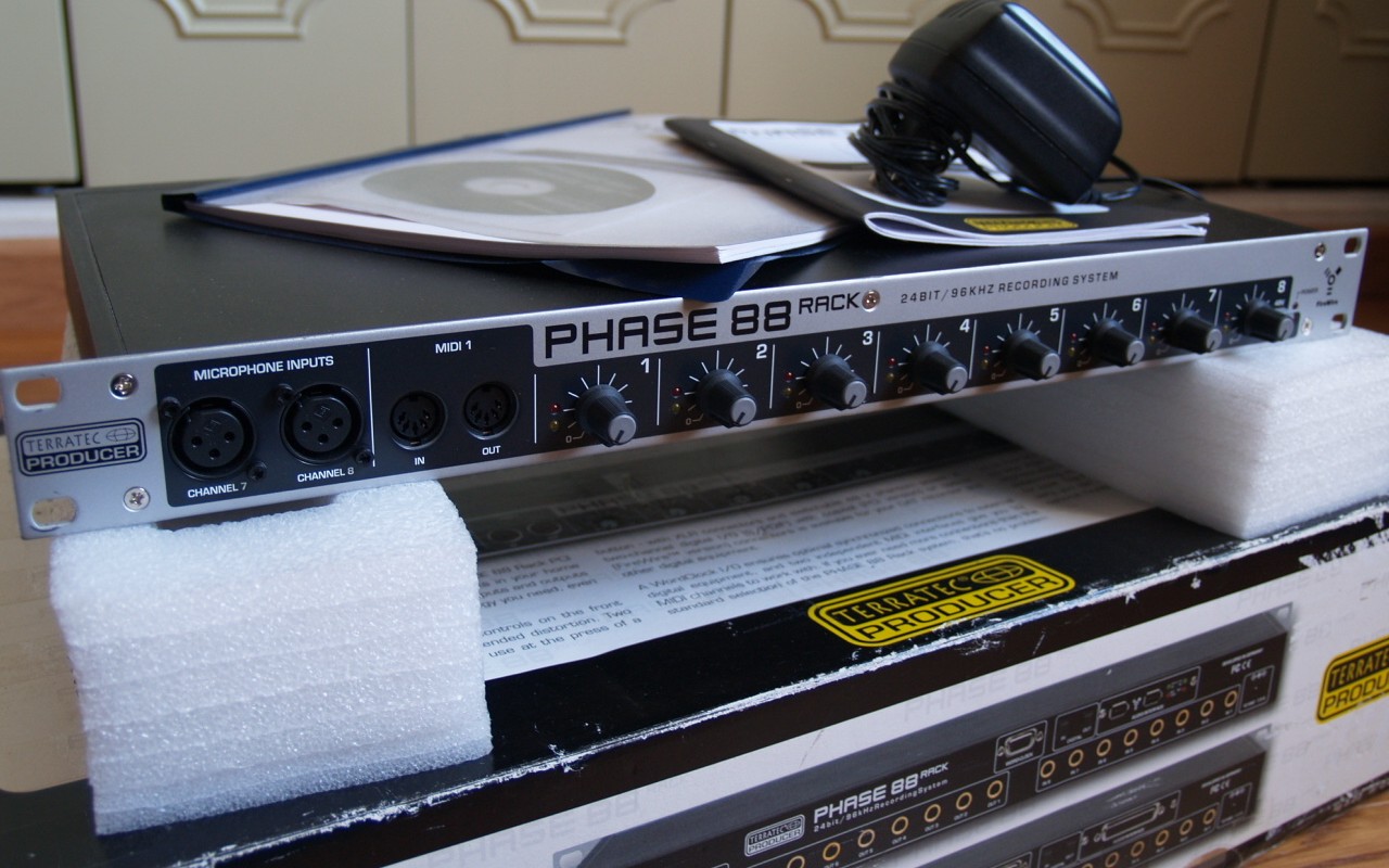 Phase 88 Rack FireWire Terratec Producer - Audiofanzine