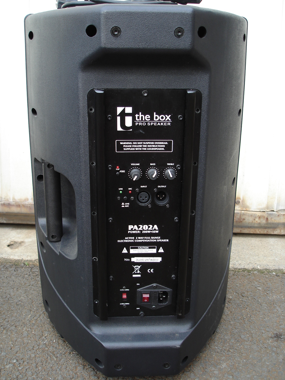 the box PA 202 A image (#1012151) - Audiofanzine
